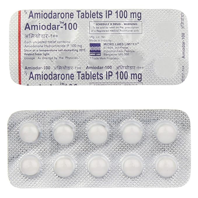 Amiodar-100 - Strip of 10 Tablets : Amazon.in: Health & Personal Care