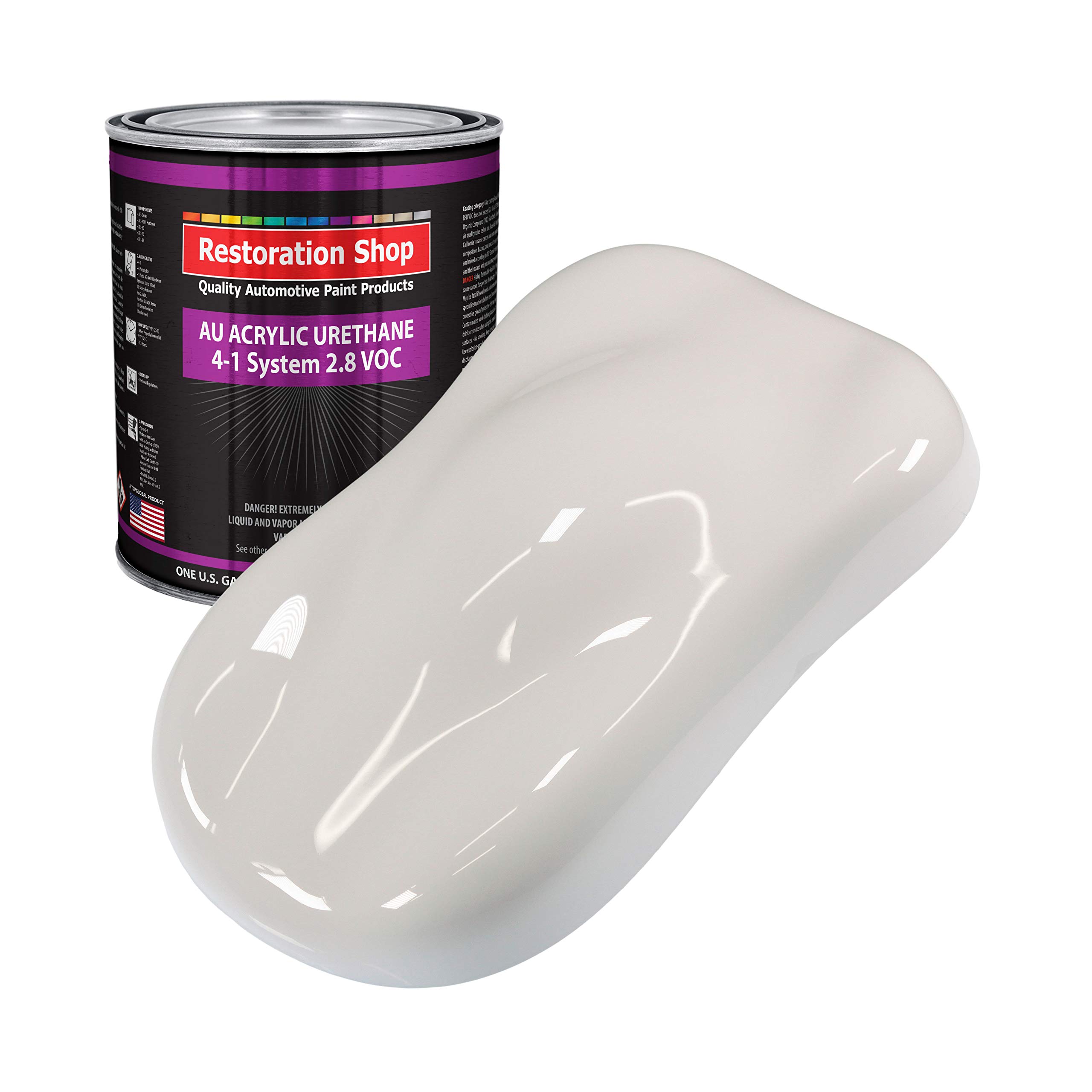Amazon.com: Restoration Shop - Oxford White Acrylic Urethane Auto Paint ...
