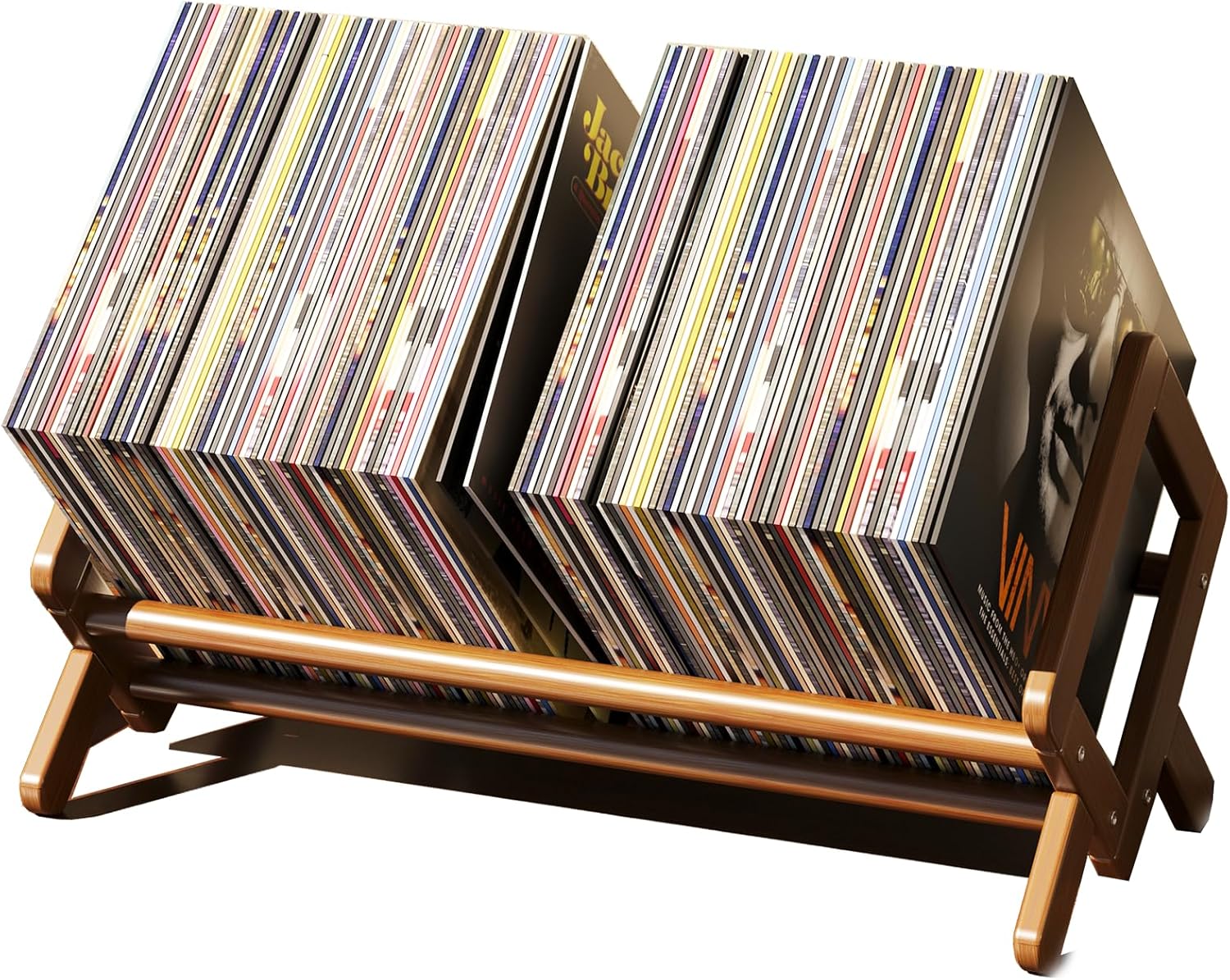 Amazon.com: Aofure Premium Tilting Desktop Bookshelf, Wood Desk ...