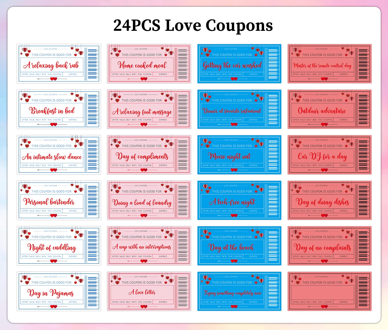 Cute Love Coupons For Him 90+ Love Coupon Ideas For Her/Him To