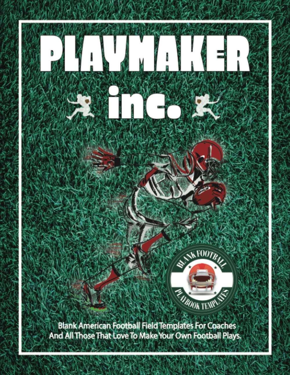 Blank Football Playbook Templates: Blank American Football Field ...