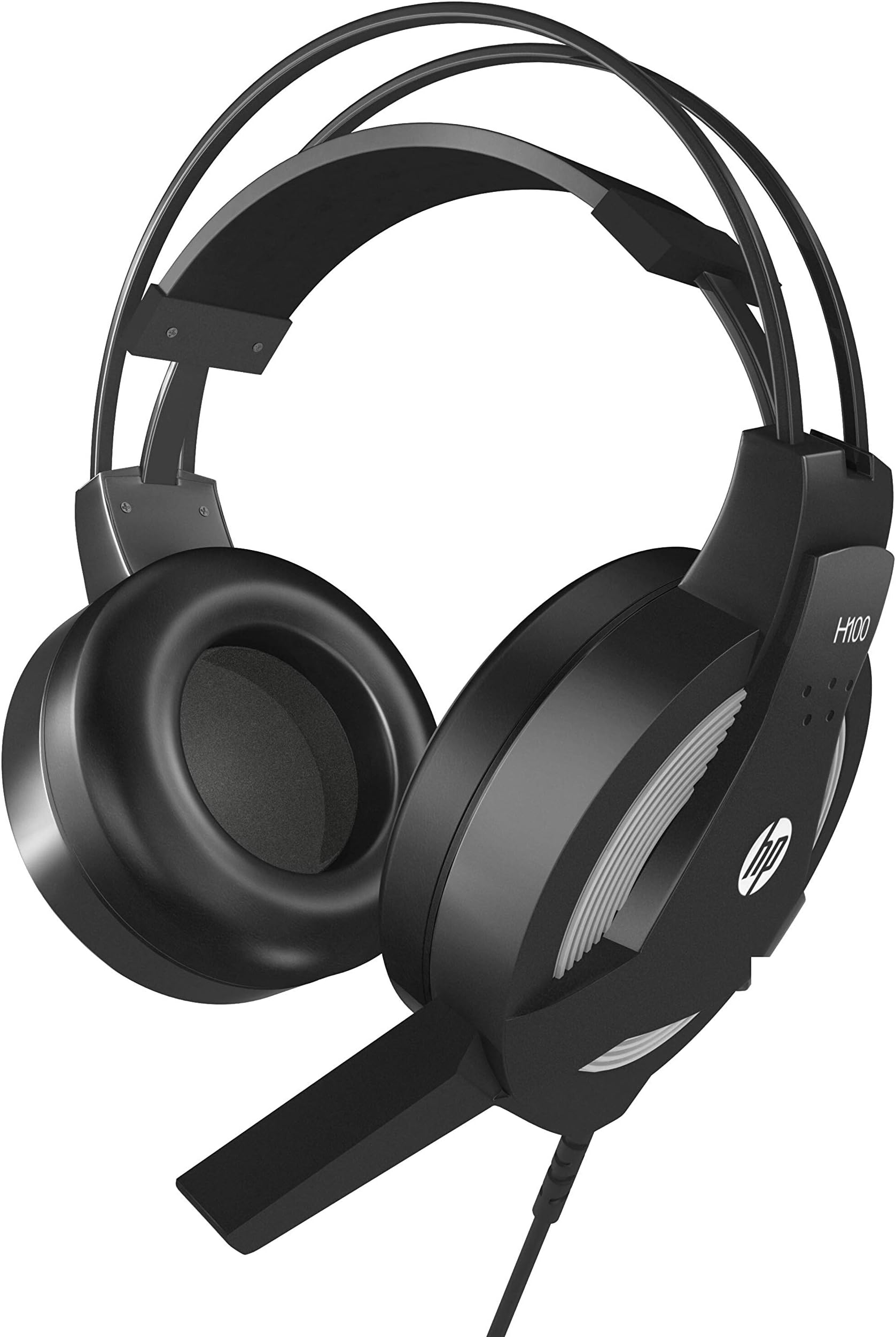 Amazon.com: HP Wired Gaming PC Headset Stereo Sound H100 Headphone with ...
