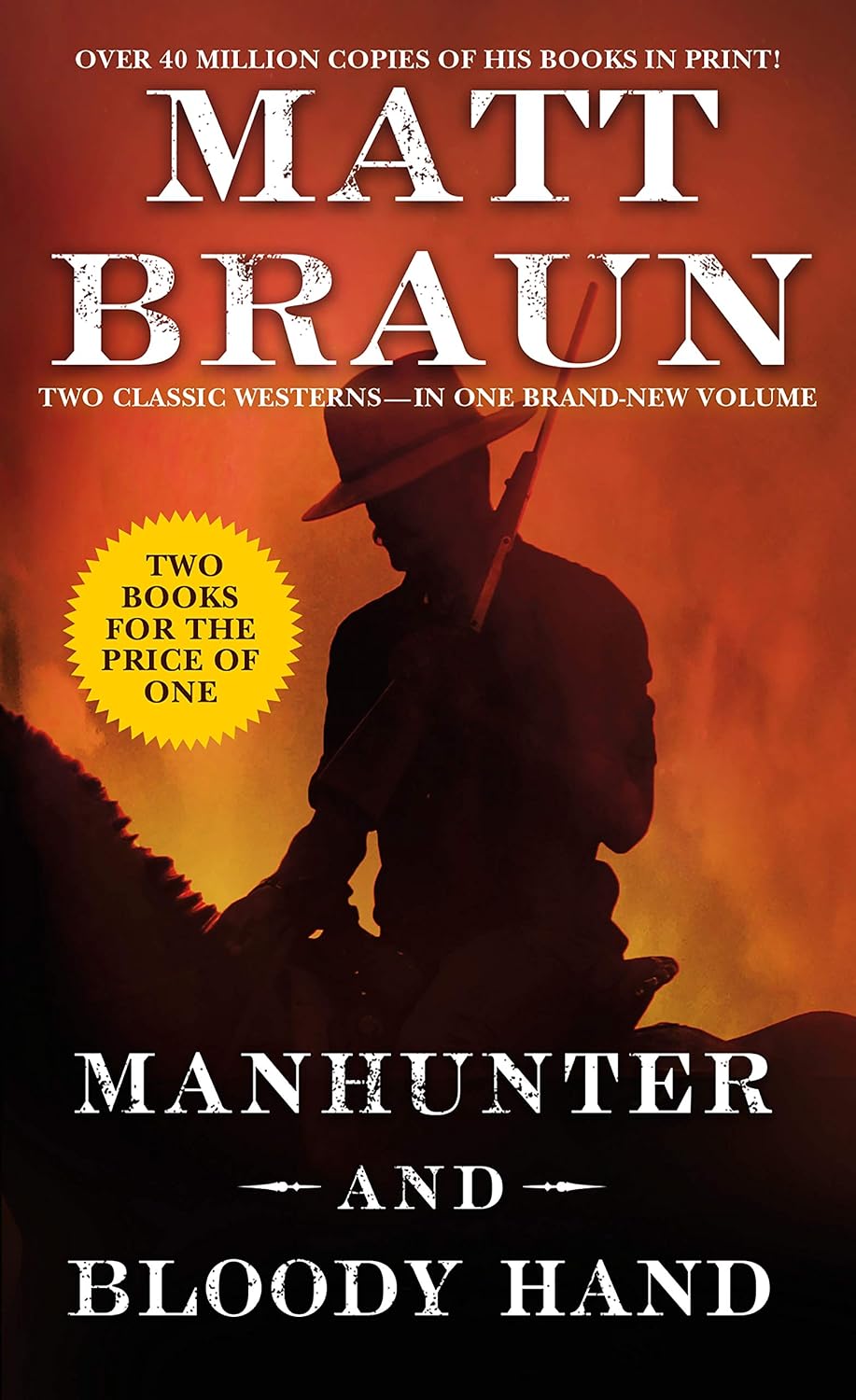 Buy Manhunter and Bloody Hand: Two Classic Westerns Book Online at Low ...