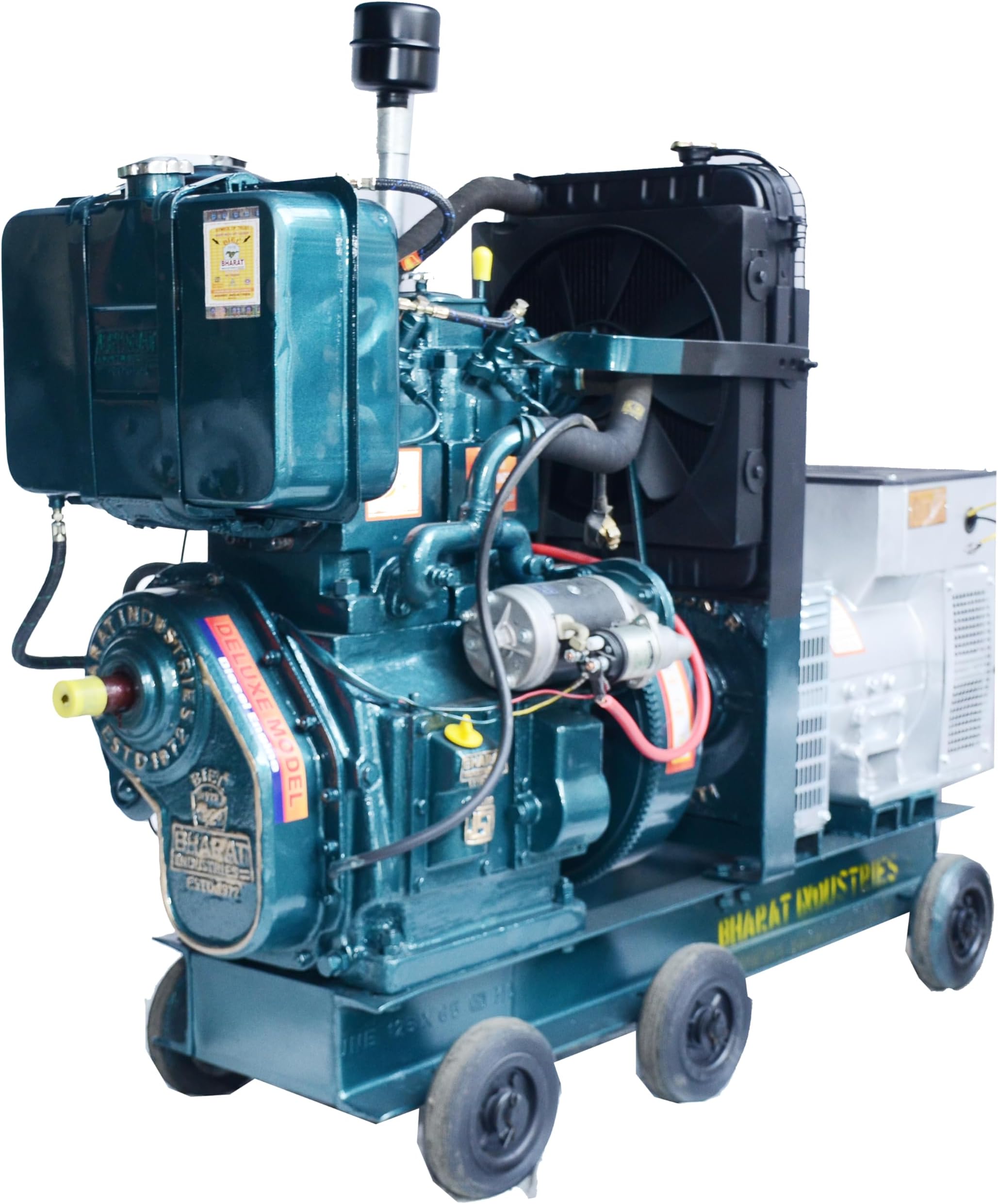 PARKAR 15 KW Diesel Generator With Water Cooling Single Phase Power ...