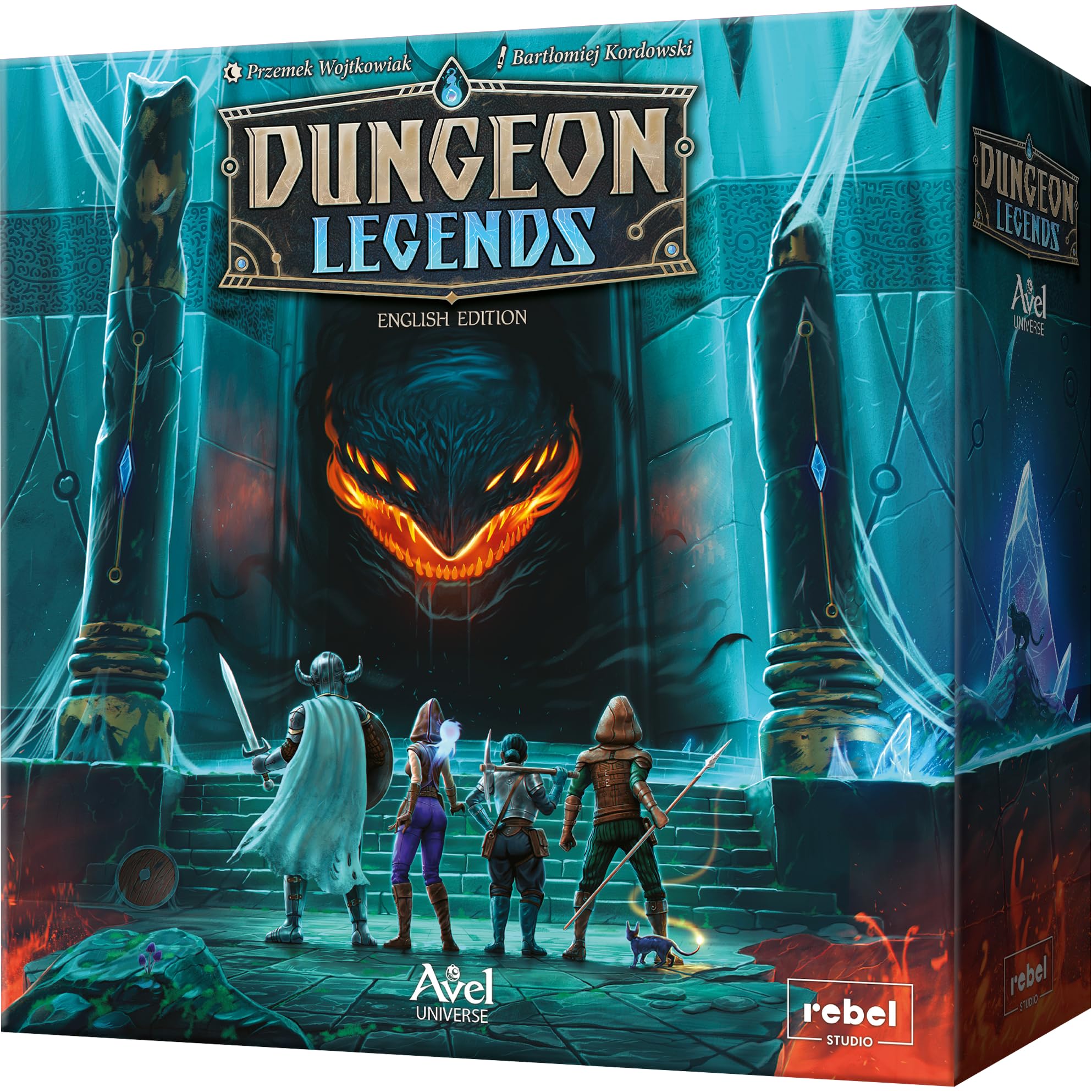 Amazon.com: Dungeon Legends Board Game - Cooperative Card-Based ...