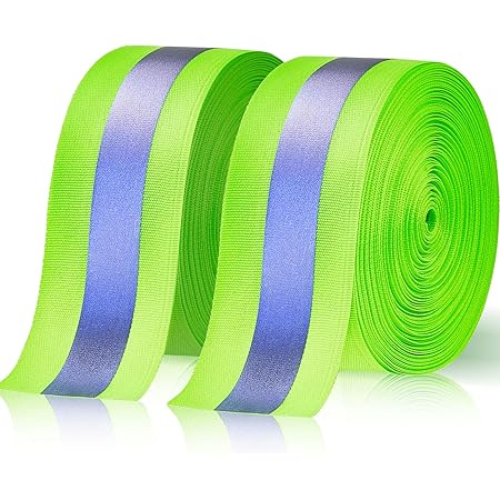 Amazon.com: JINBING 2" x 10' High Visibility Fluorescent Yellow ...