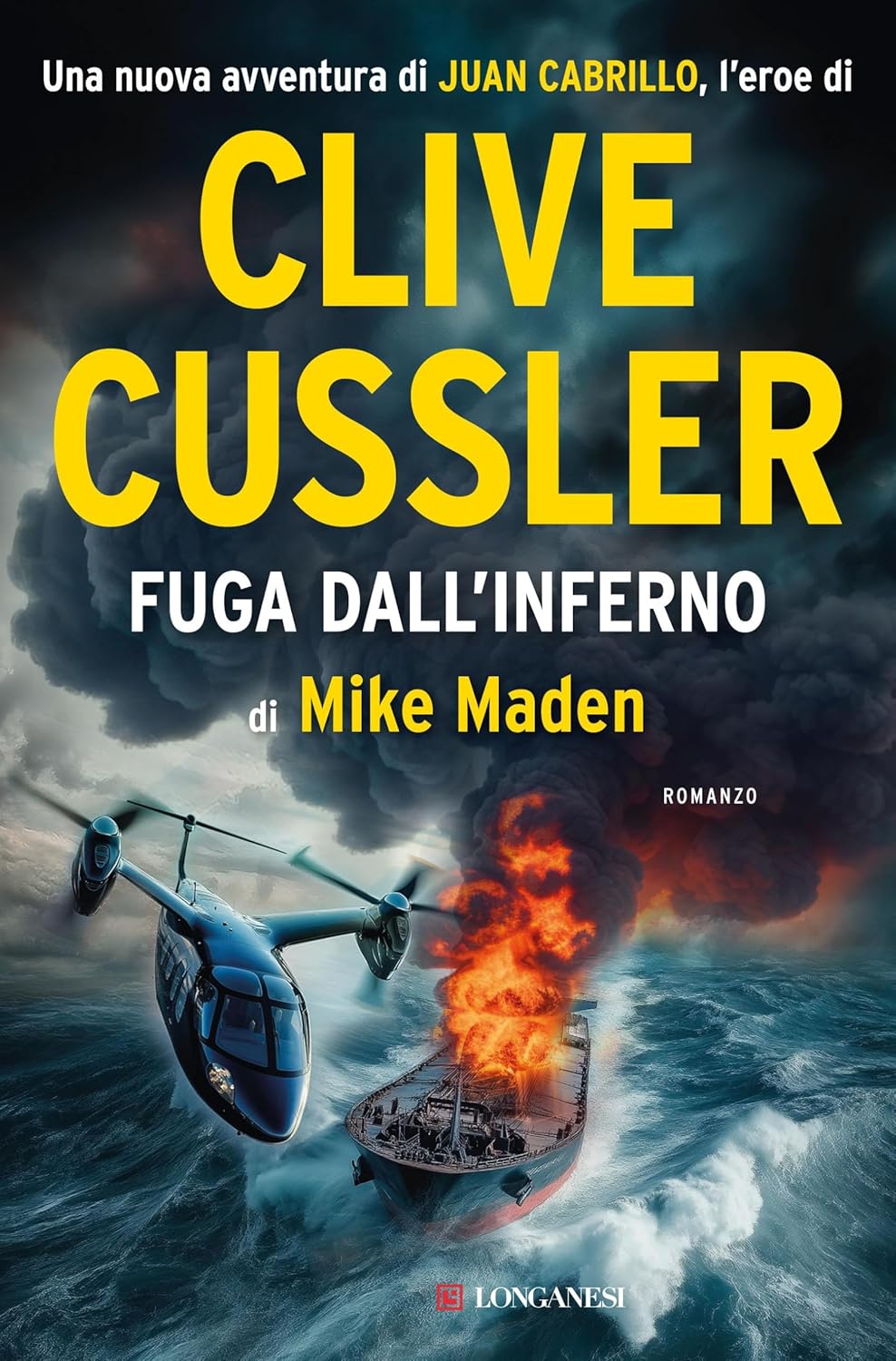 Clive Cussler Fuga dall'inferno (Clive Cussler: Gli Oregon Files) eBook : Maden, Mike, Cussler ...
