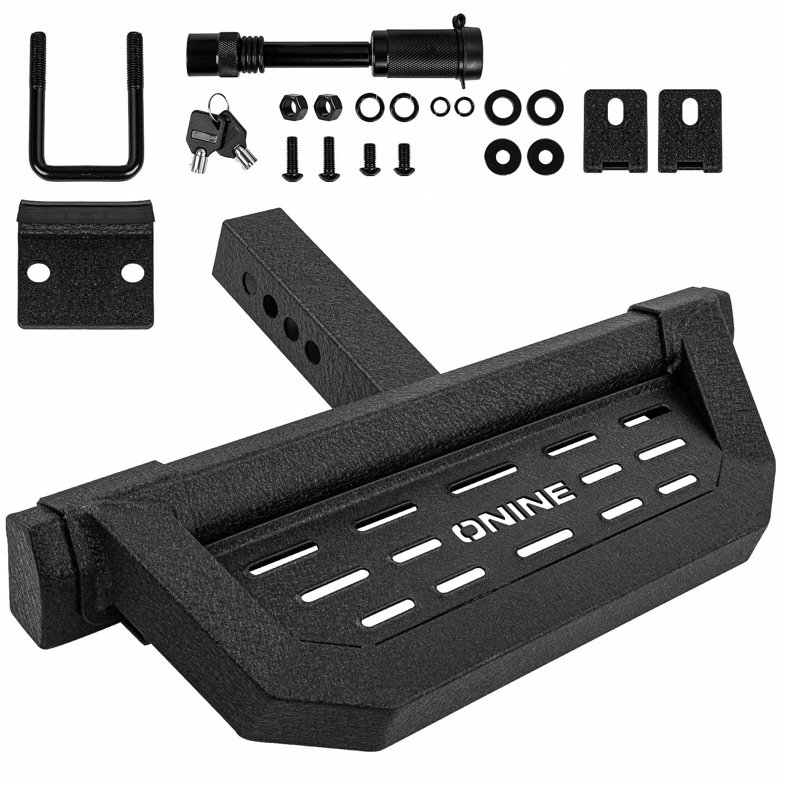 Snapklik.com : ONINE Combo Hitch Step For 2 Inch Receivers, Heavy Duty ...