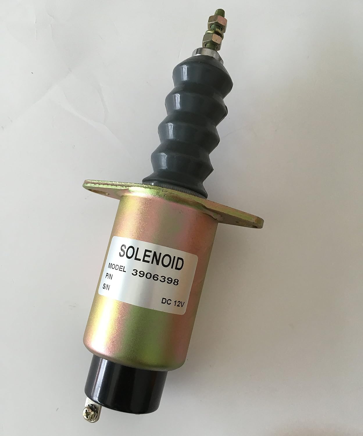 Amazon.com: BV 12V Shutoff Solenoid Valve,Stop solenoid 3906398 ...