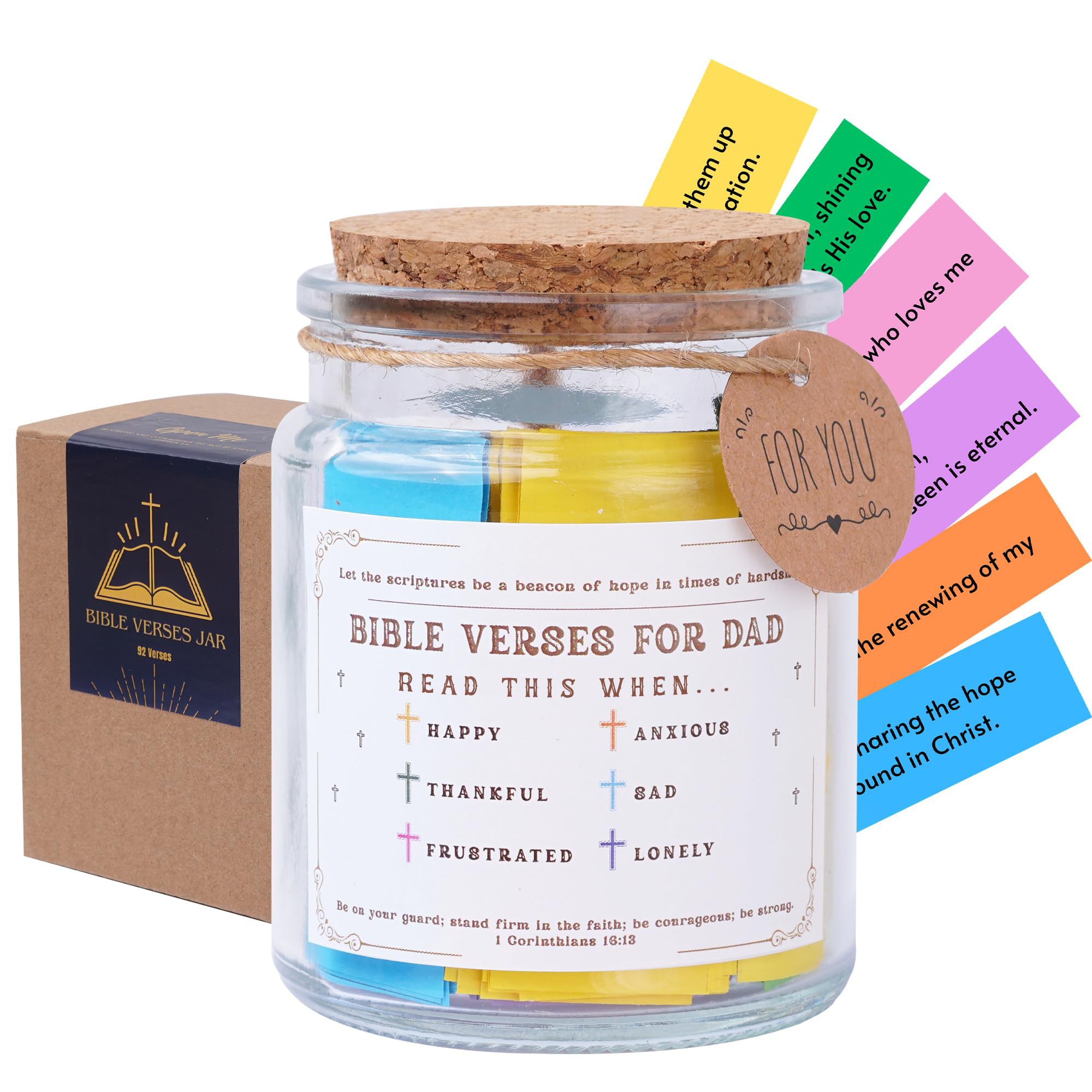 Snapklik.com : Bible Jar For Dad, Read Me When Bible Verses Jar ...