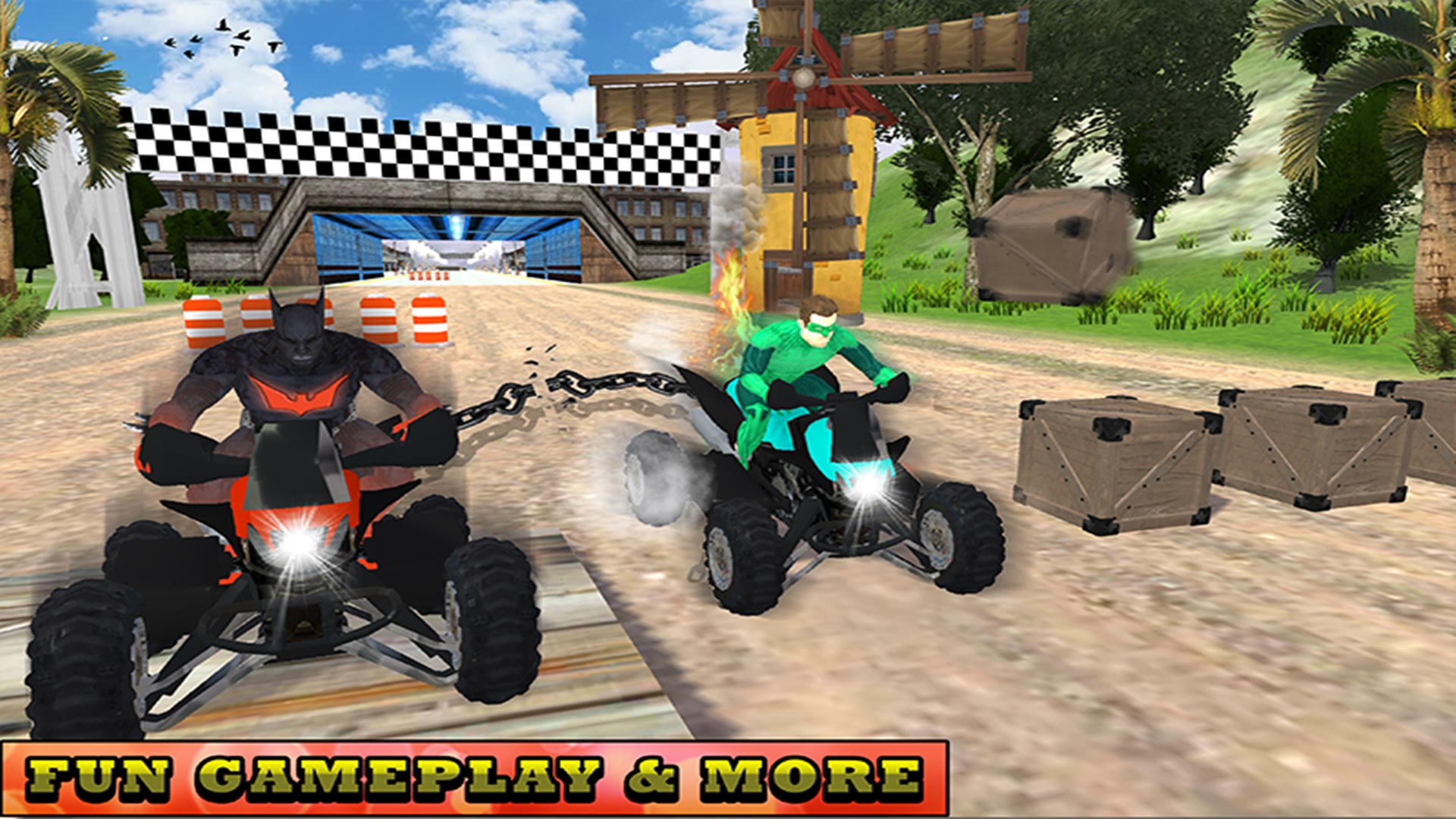 Chained Quad Bike Stunts - App on Amazon Appstore
