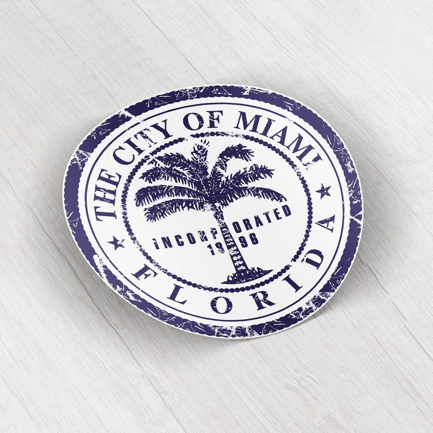 Miami Dade County Seal Decal Miami Dade Schools Criptic PD