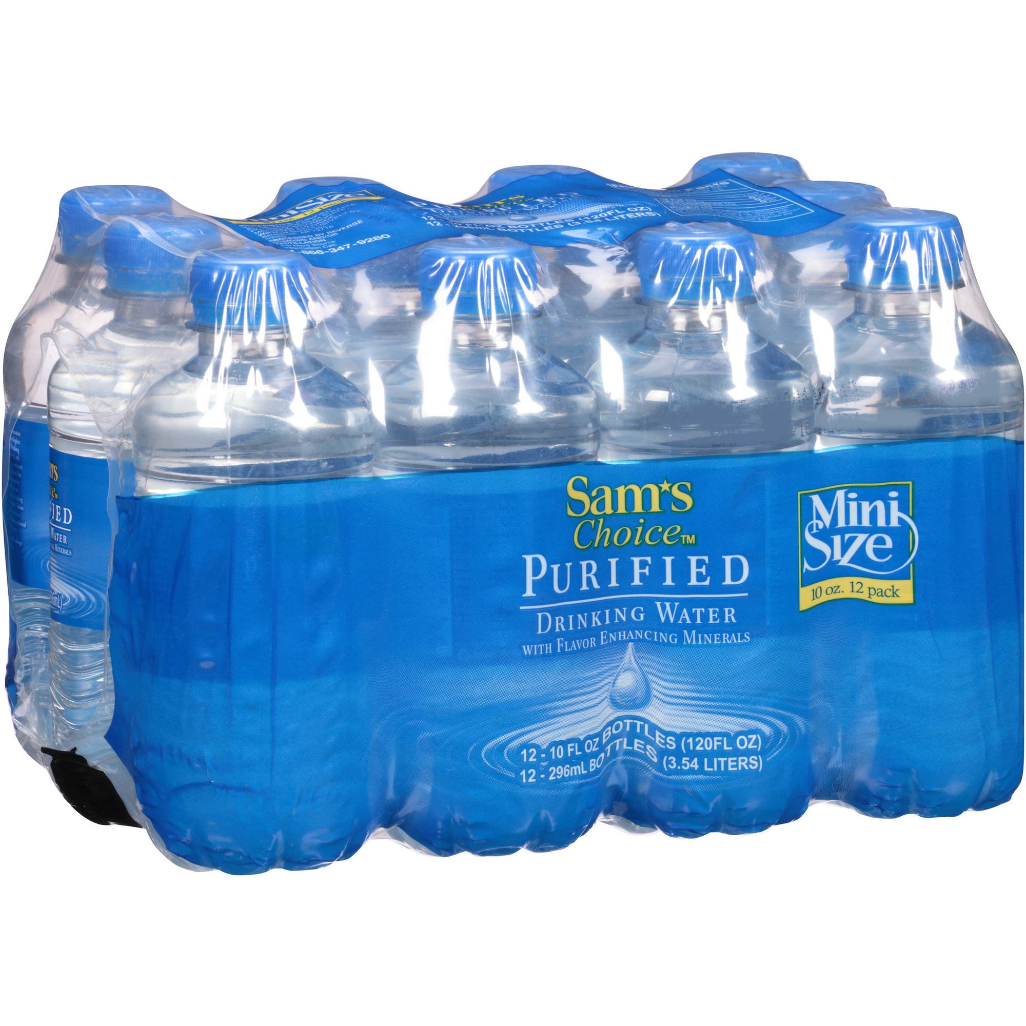Buy Sam's Choice Purified Drinking Water, 10 fl oz, 12 pack Online at ...