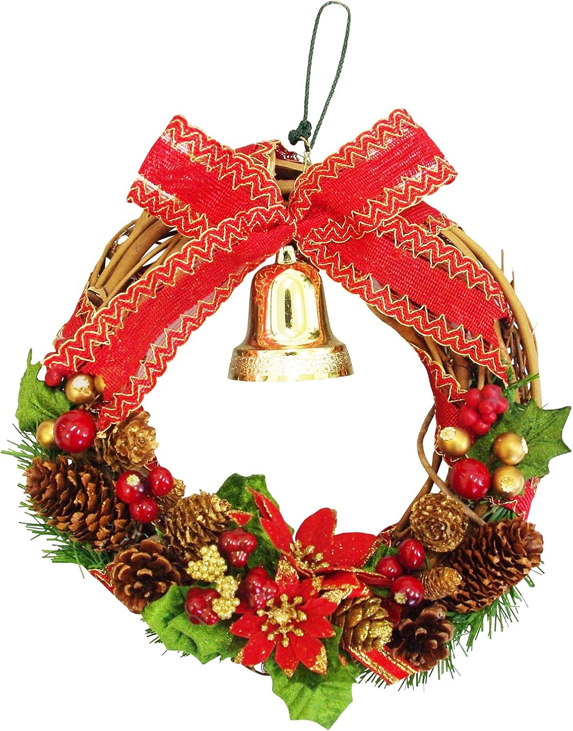 Amazon.co.jp: Vine Wreath Elegant Red xr1147 : Home & Kitchen