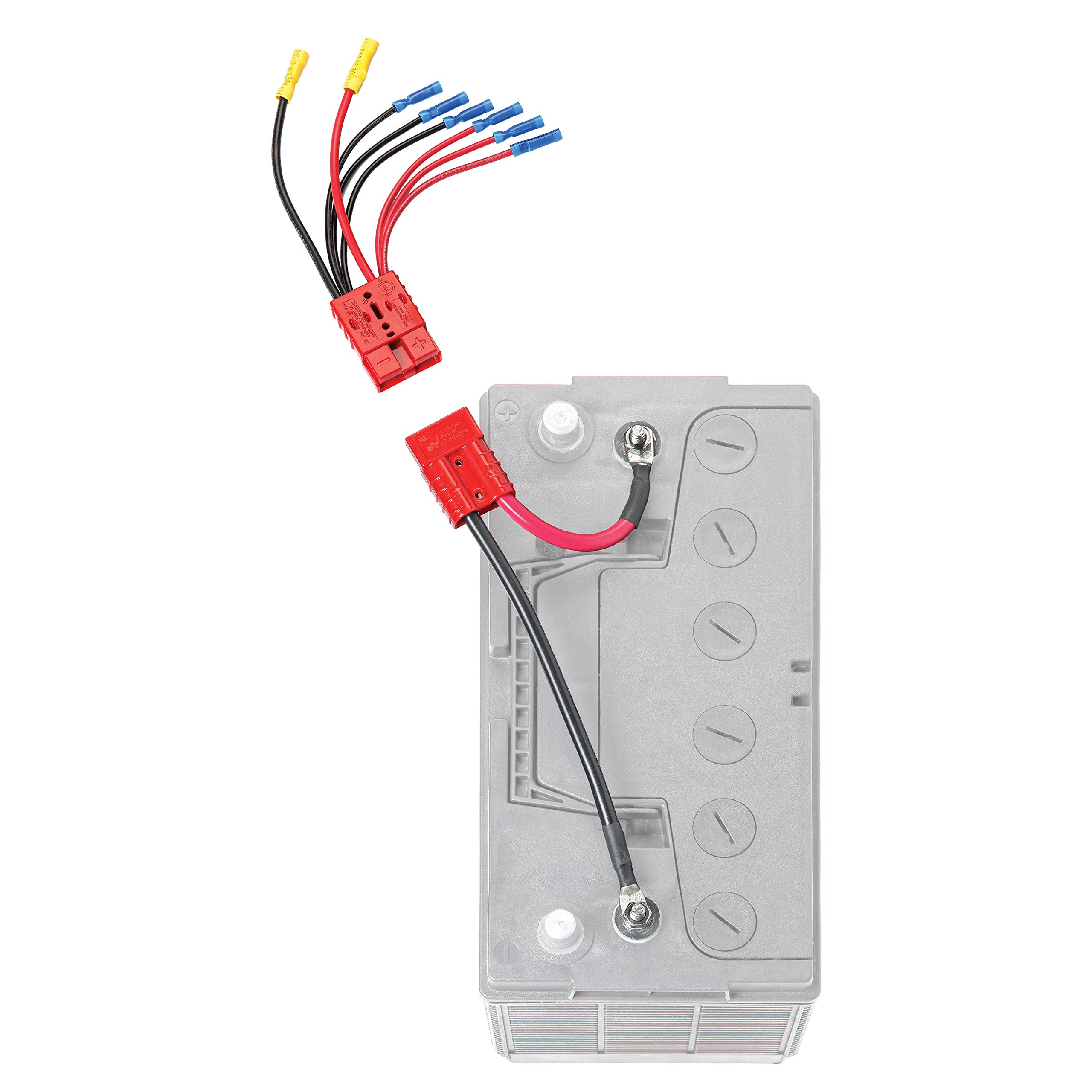 4 Lead Battery Terminal Connector Easy 4 Lead Battery Connection Kit ...