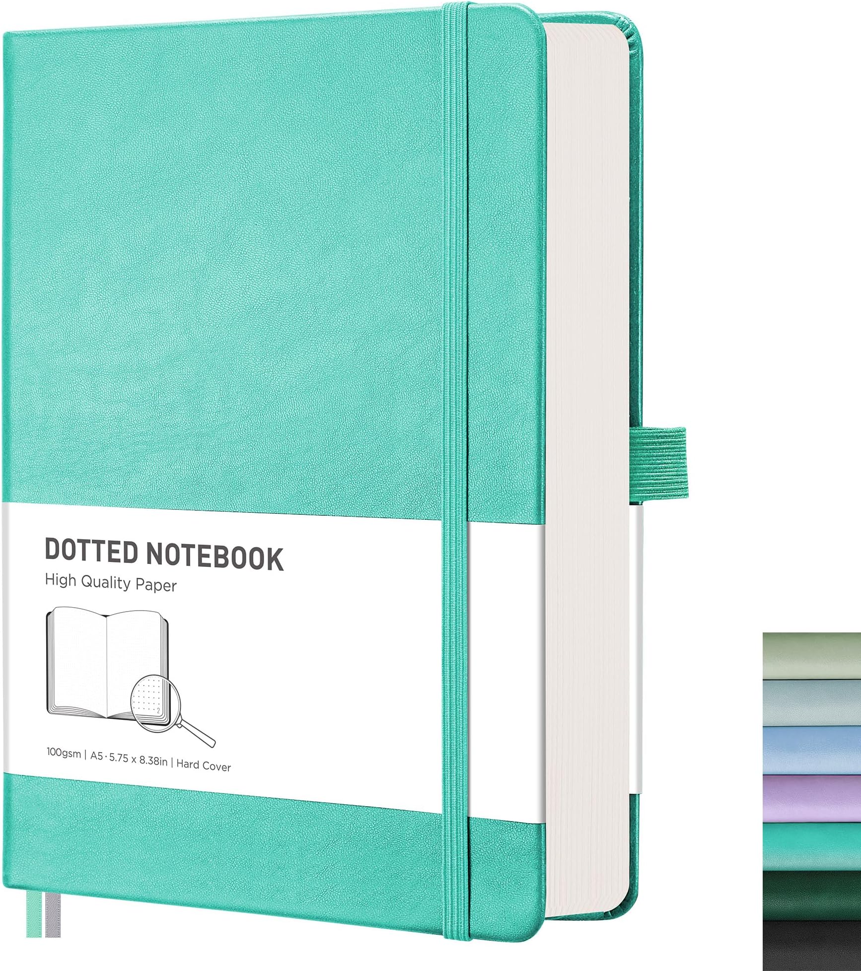 Amazon.com : feela Dotted Journal Kit, Dot Grid Journal Hardcover ...