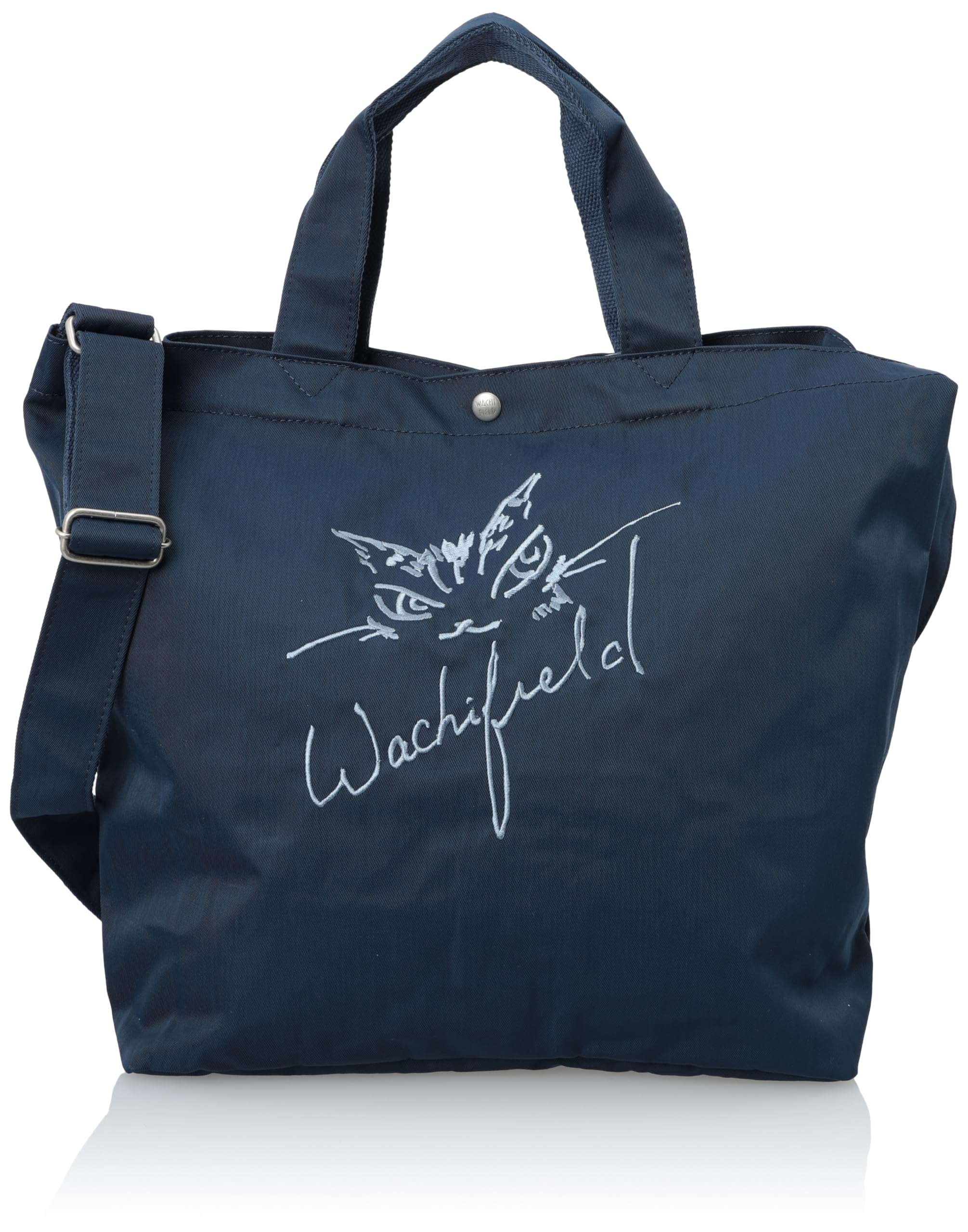 Amazon | [わちふぃーるど] 企画製造T2O ショルダートートバッグ レディース 大容量 ダヤン 猫のダヤン 猫柄 エコバッグ 2WAY A4サイズ B4サイズが入る WTPL-02 ...