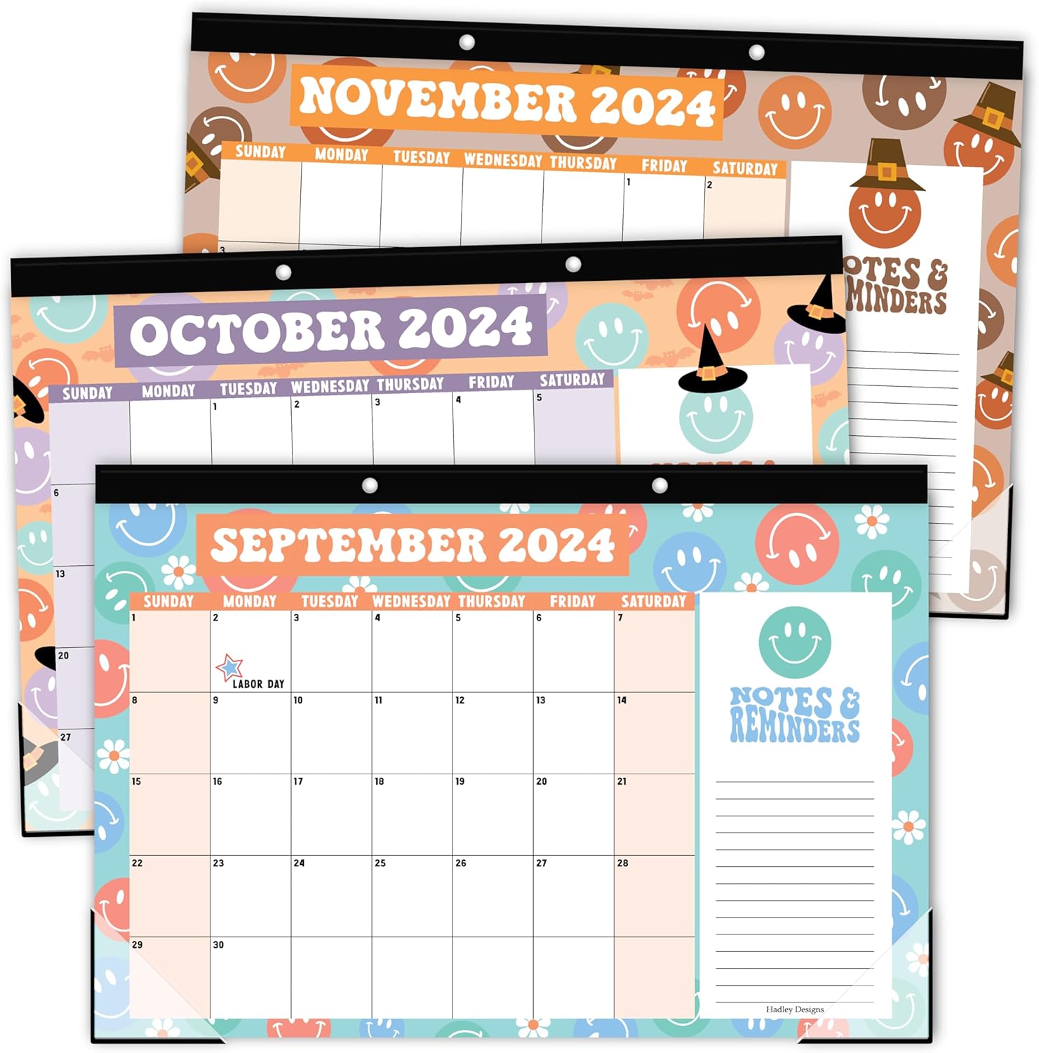 Amazon.com : Hadley Designs Retro Teacher Desk Calendar-Academic School ...