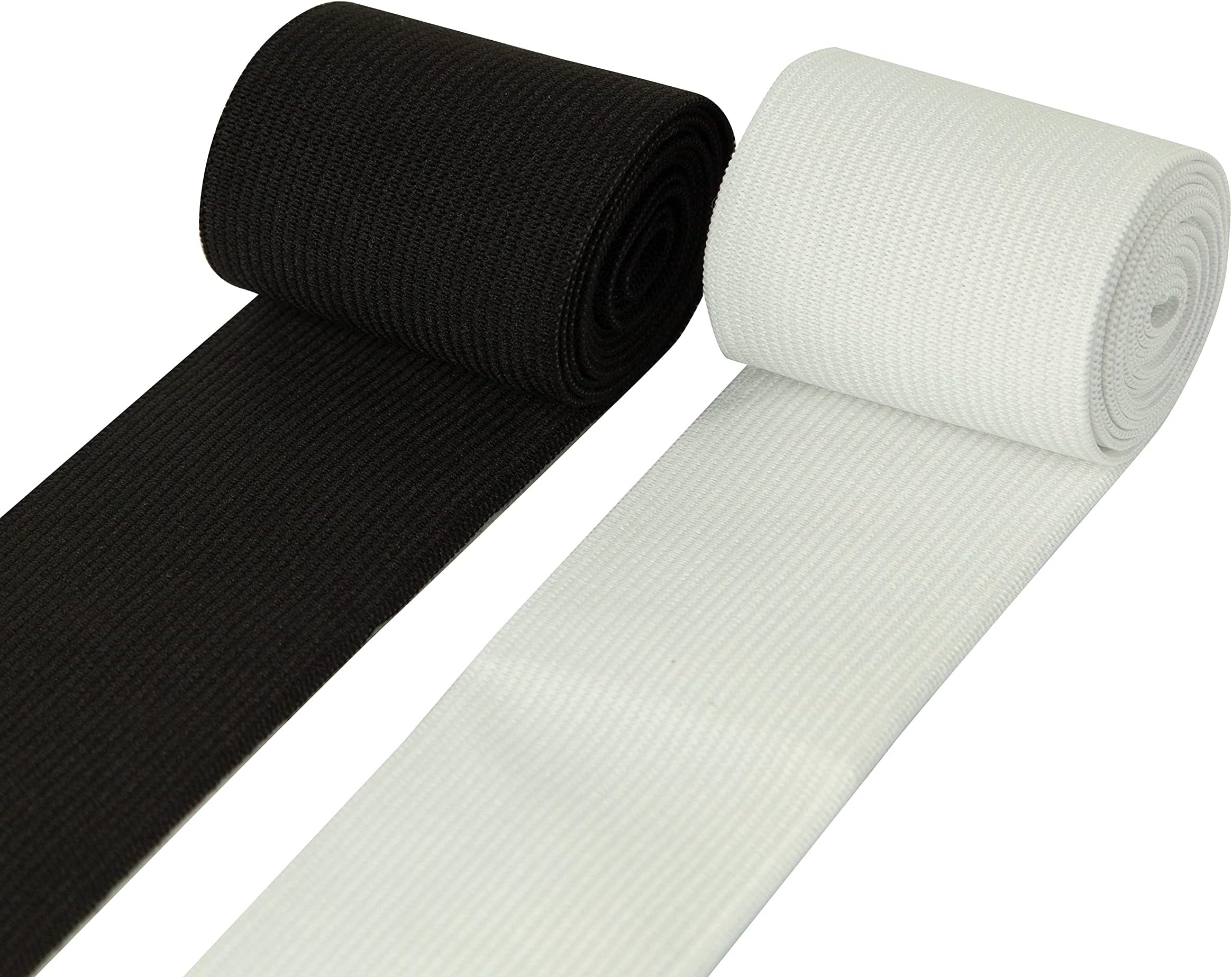 Shelver 2 inch Elastic for Sewing, Wide Waistband Elastic in Widths: 20 ...