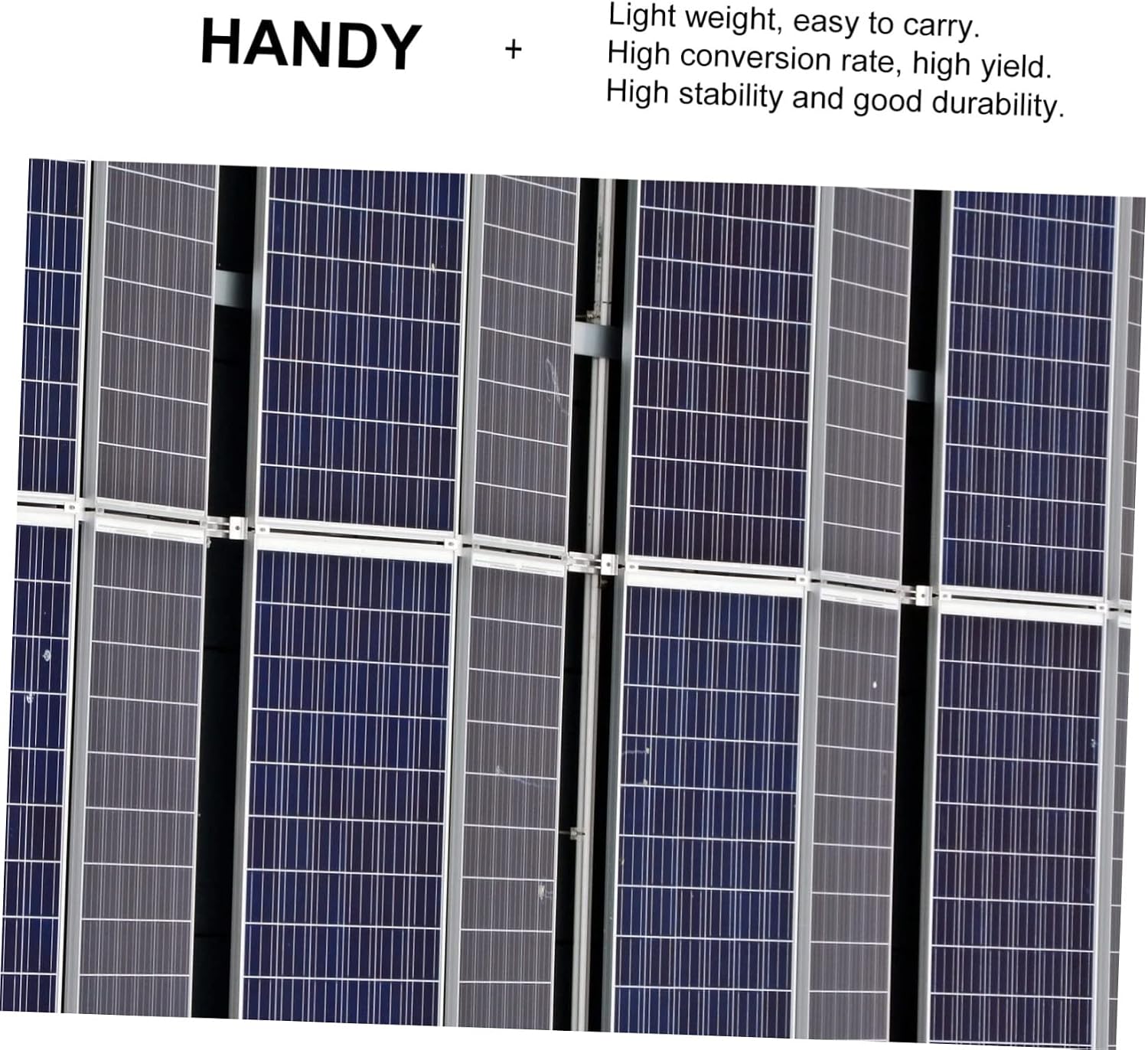 HANABASS 1 Set Solar Panel Camping Charger Recharchargable Batteries ...