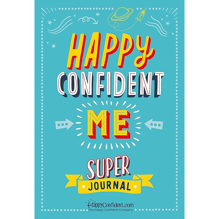 Buy HAPPY CONFIDENT ME Super Journal - 10 weeks of themed journaling on ...