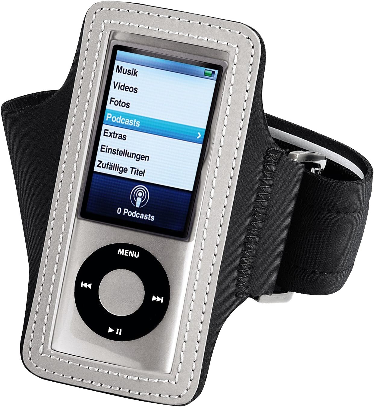 Hama Brassard "Marathon" pour iPod touch nano 5G, en néoprène, Noir ...