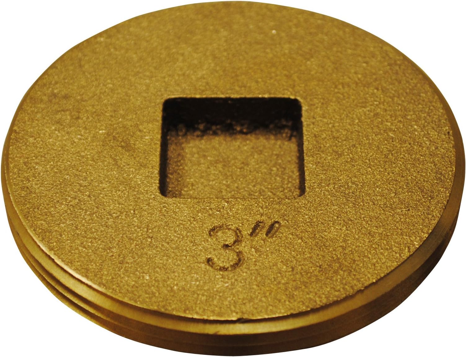 Amazon.com: Oatey 42743 3 in. Brass Recessed Head Cleanout Plug, 3-Inch ...
