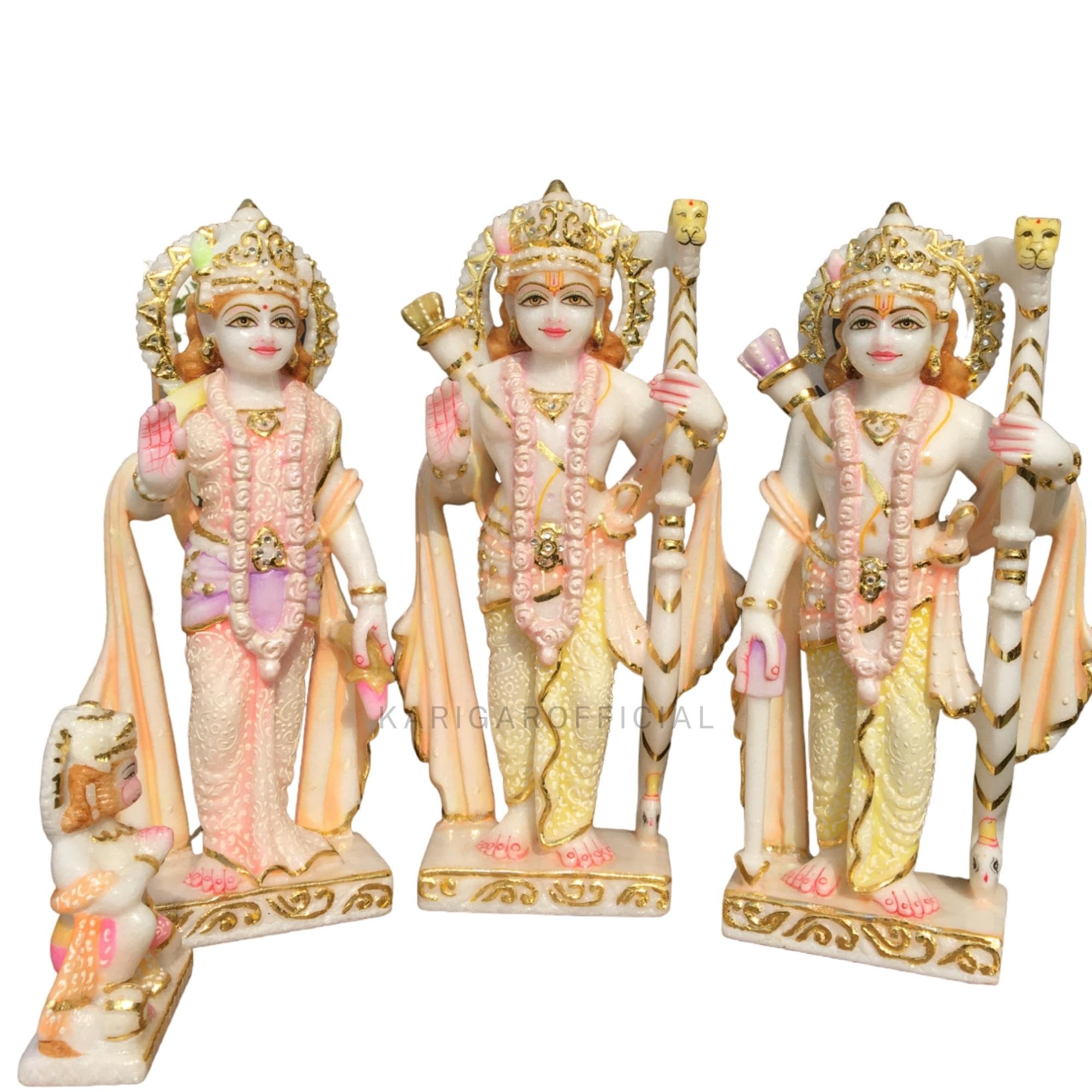 Ram Darbar Statue Murti Large 12 Inches Siyapati Ram Chandra ...