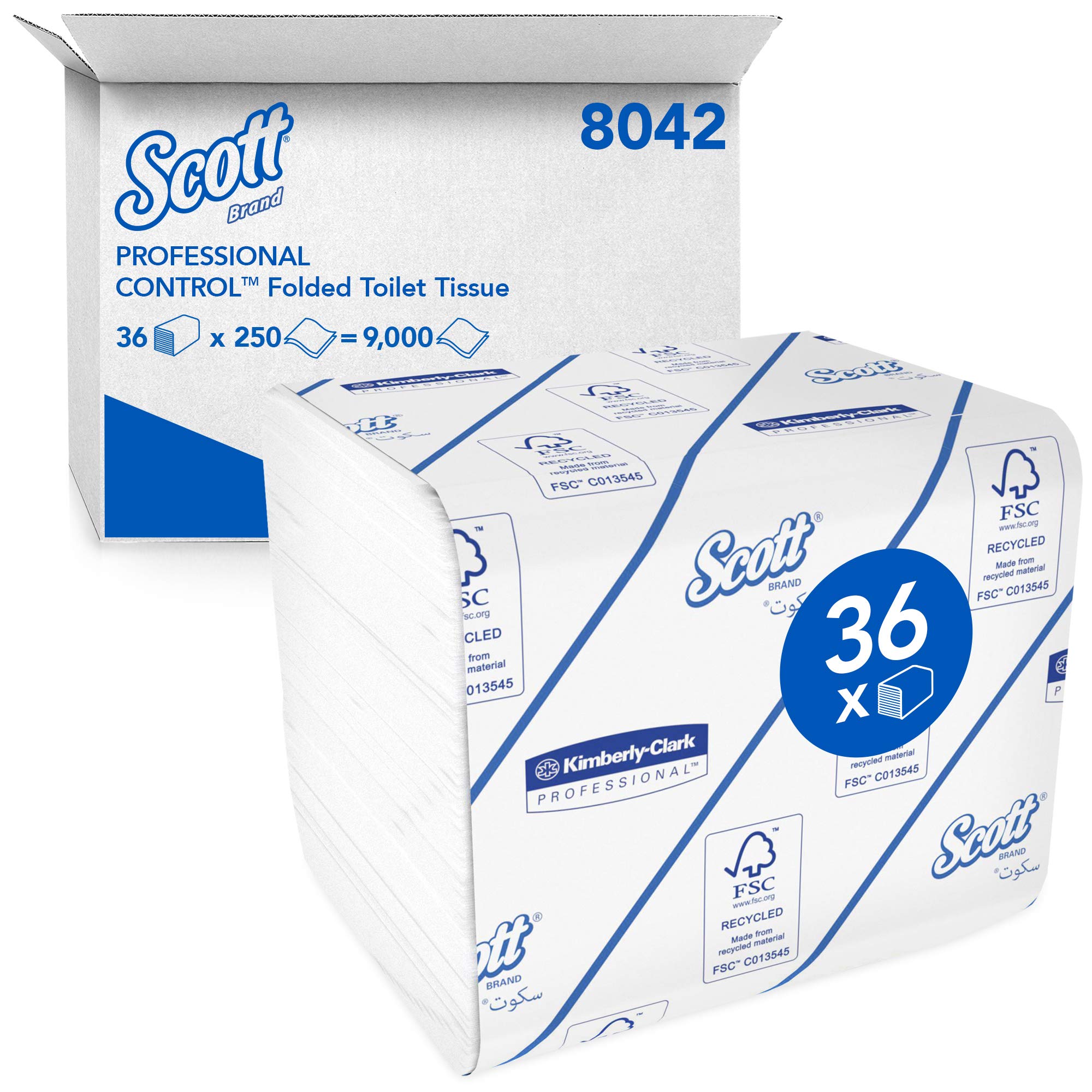 Scott Control Folded Toilet Tissue 8042 2 Ply Bulk Toilet Paper 1 Pack X 250 Toilet Paper scott-control-folded-toilet-tissue-8042-2-ply-bulk-toilet-paper-1-pack-x-250-toilet-paper
