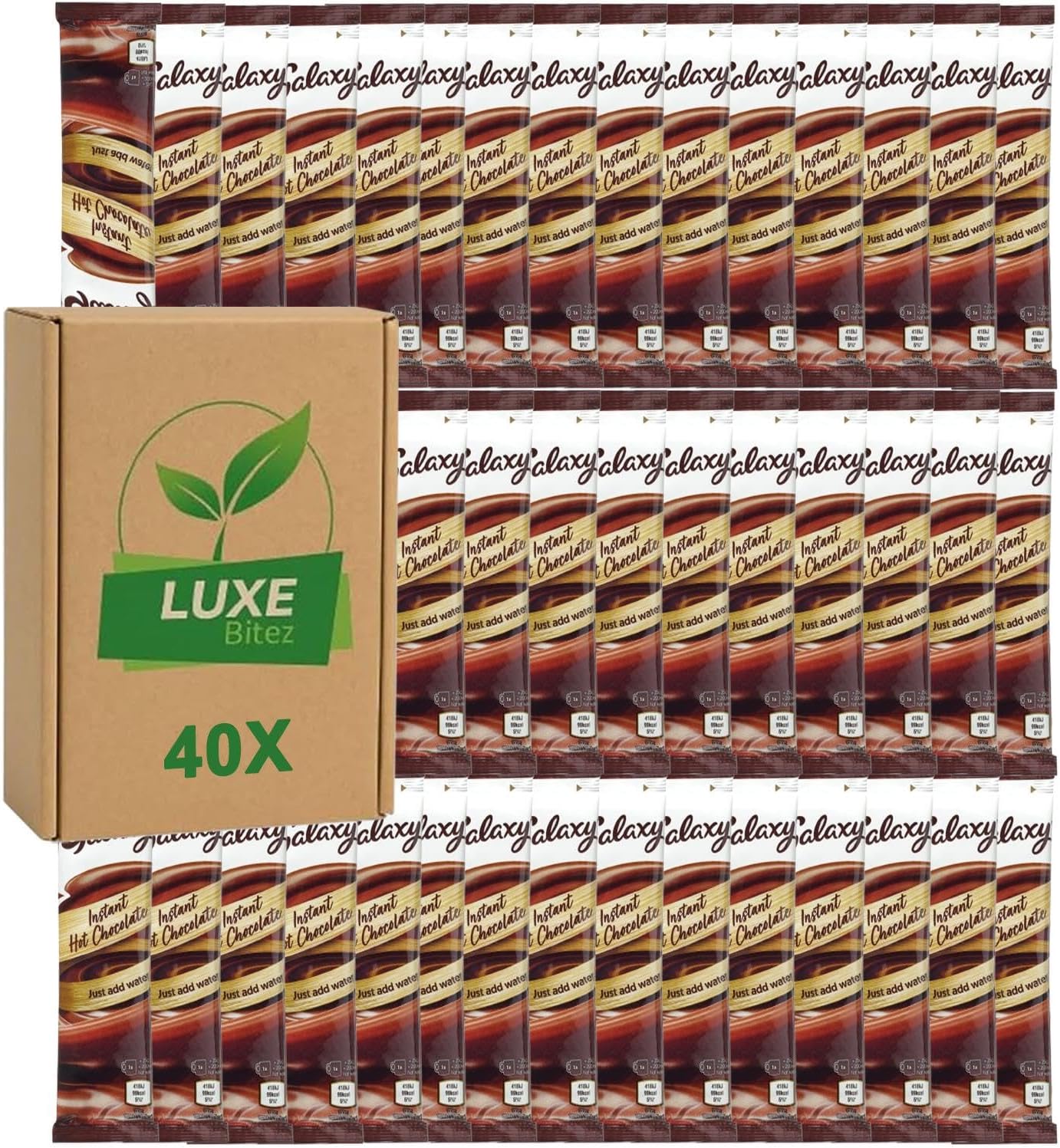 Luxury Hot Chocolate Sachets – 25g – Compatible with Galaxy By Luxe ...