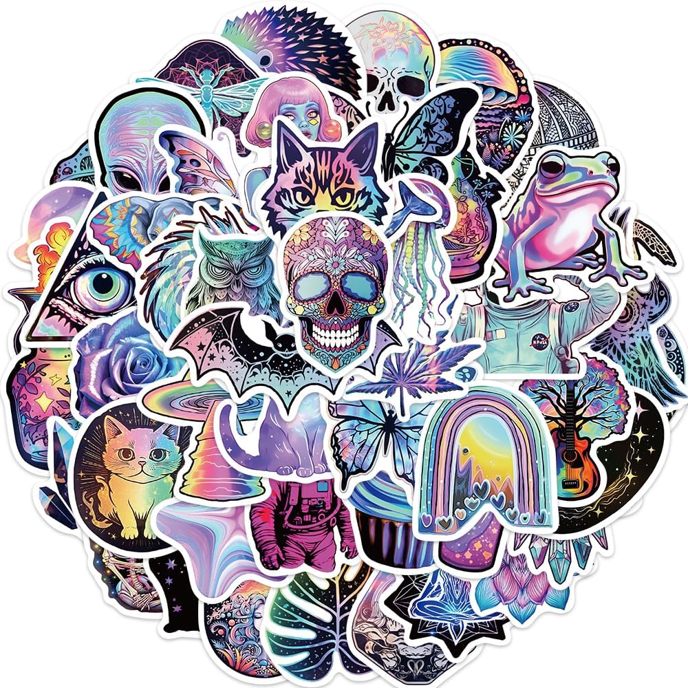 Amazon.com - Rave Kandi Decal- Plur Sticker Kandi Bracelet Beads ...