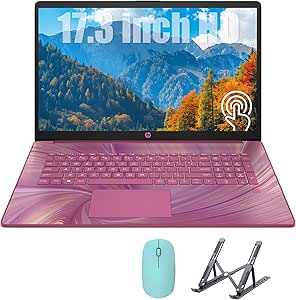 Amazon.com: HP 17 Laptop, Intel Celeron N4120 Processor, 17.3’’ HD+ ...