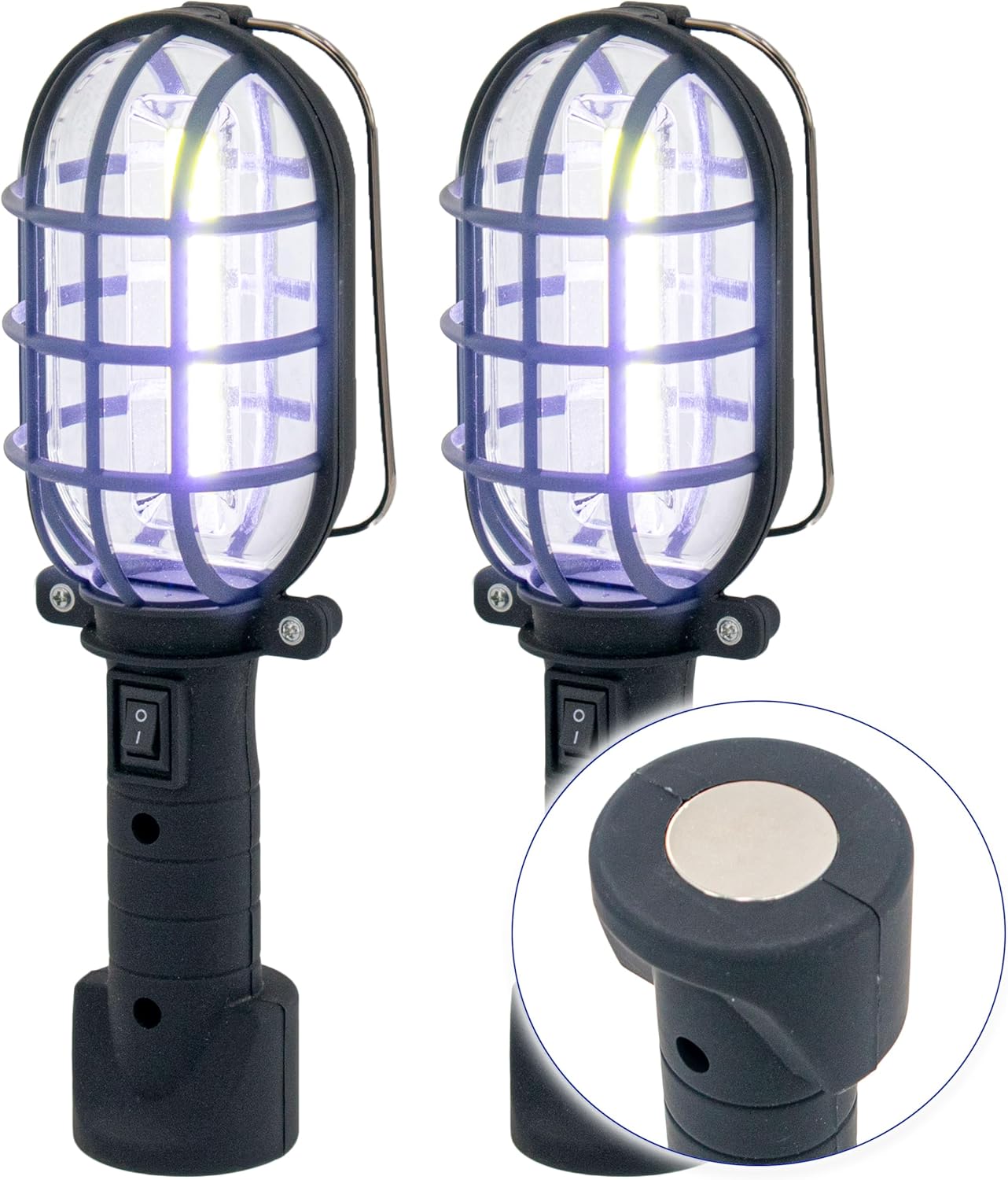 Cordless Ultra Bright LED Work Light - Magnetic, Compact Hands Free ...