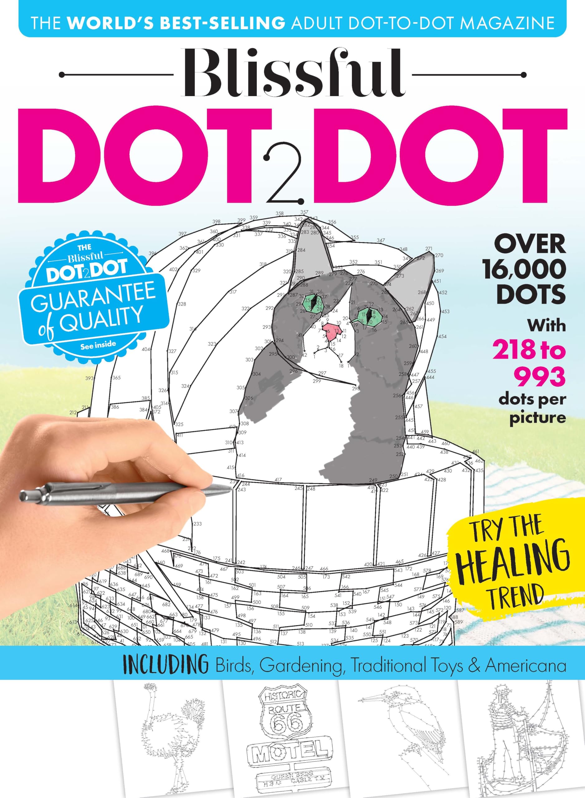 Blissful - Calming Dot to Dot: Connect the Dots To Create The Picture ...