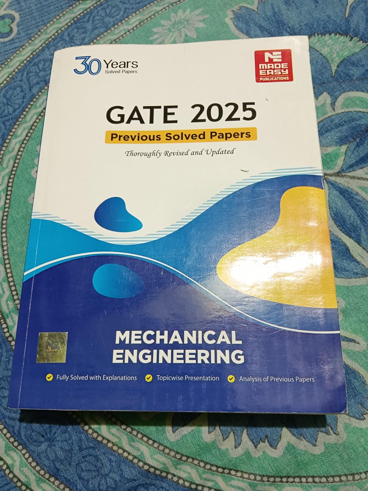 Buy GATE-2025: Mechanical Engineering Previous Year Solved Papers Book ...