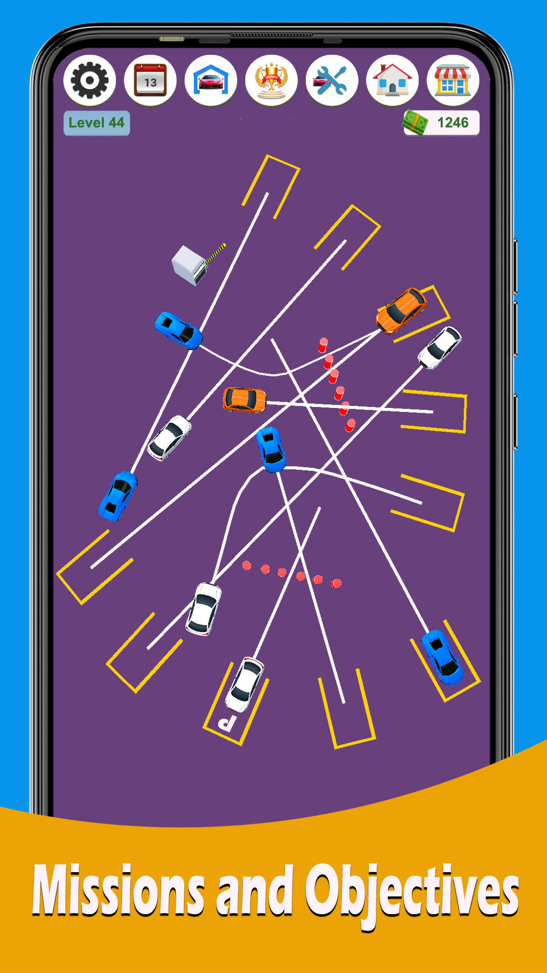 Car Parking Order: Advanced Lot Management Parking Simulator Game - App ...