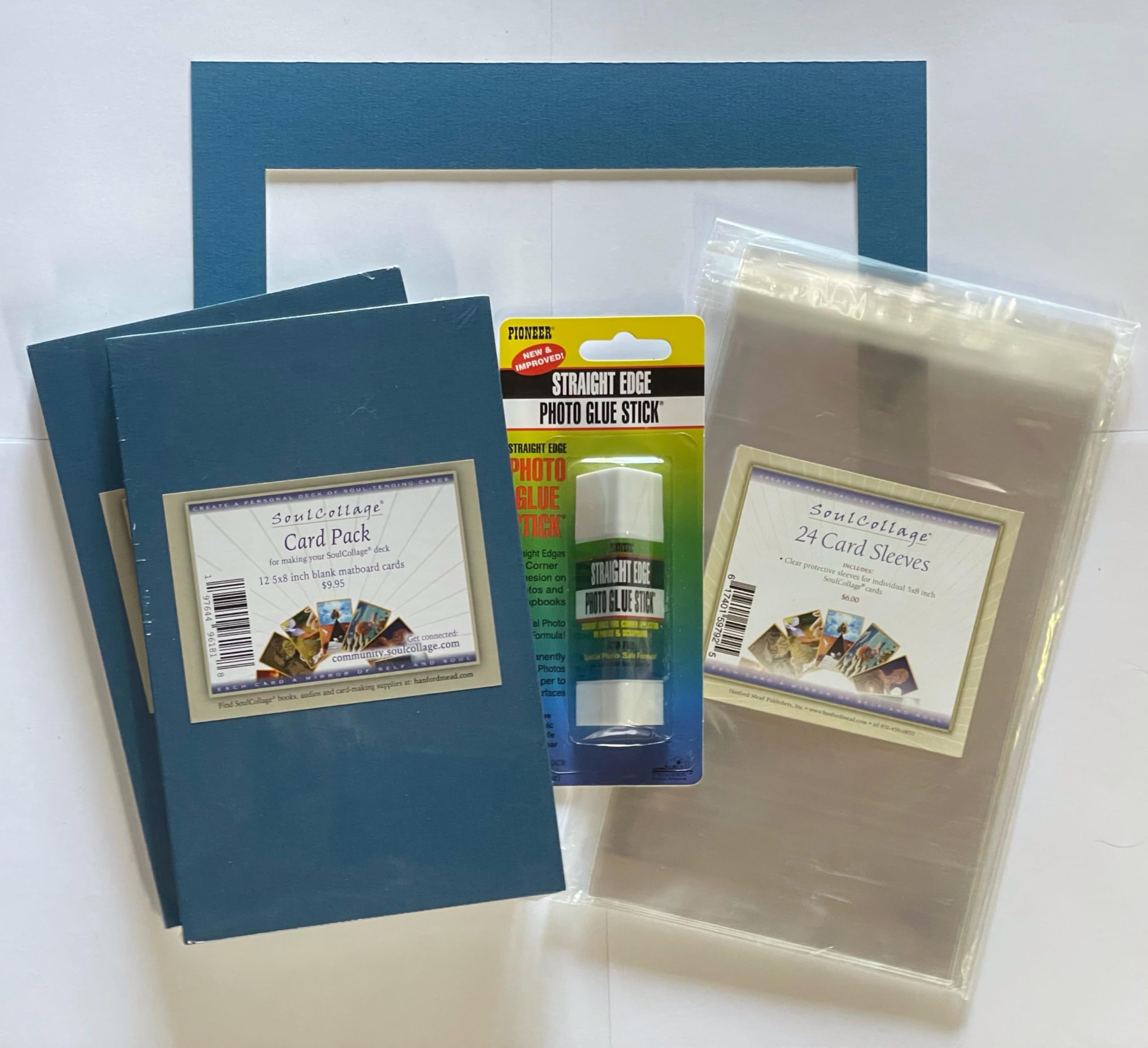 Trading Card Protective Covers SoulCollage Card Sleeves - 100 Pack ...