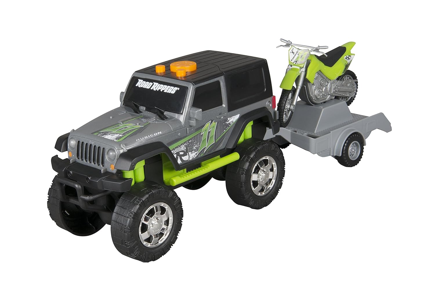 Toy State Road Rippers Light And Sound Sport Trailer With Vehicle ...