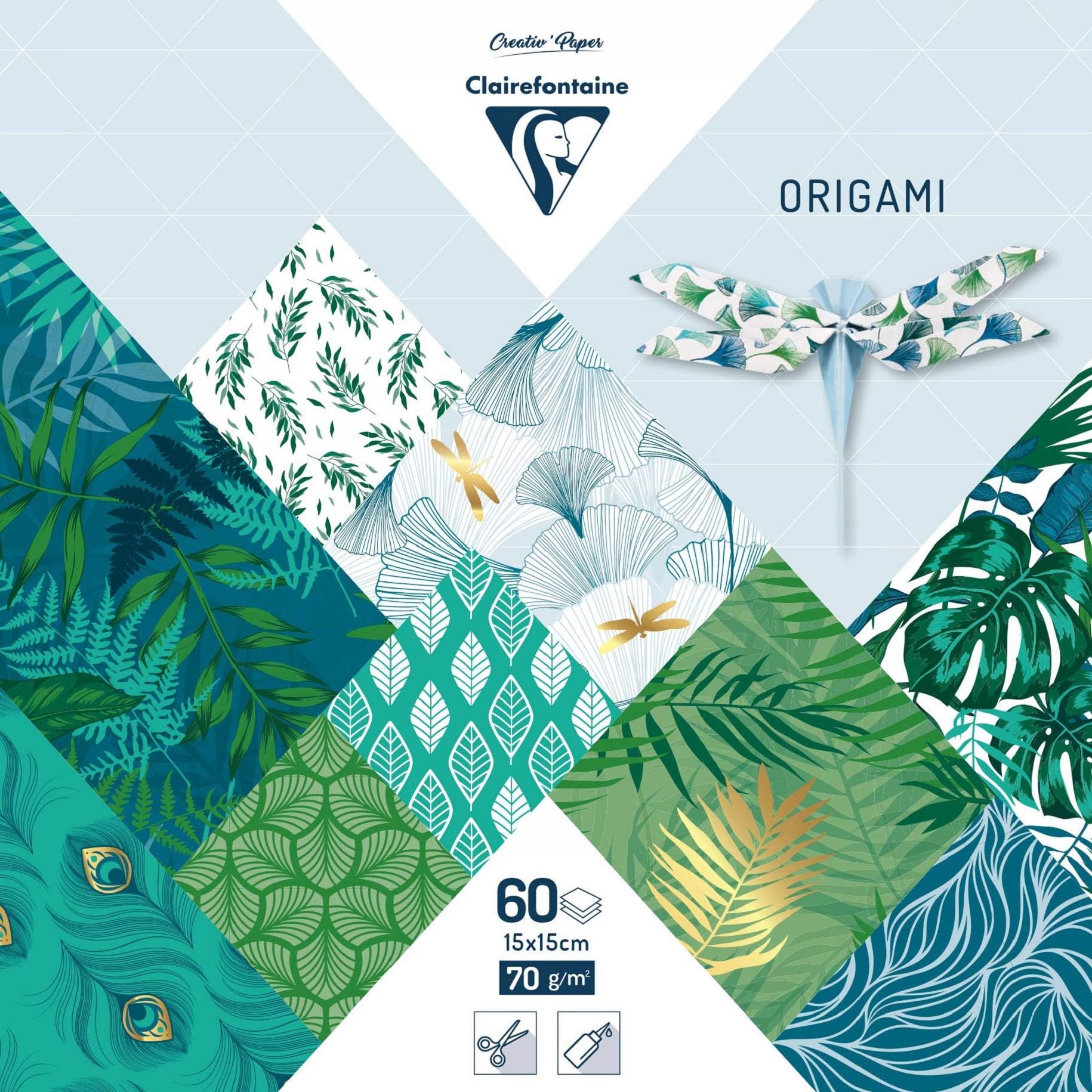 Origami Paper, 120 Sheets 15x15 cm/6 Inch Origami Paper Double Sided ...