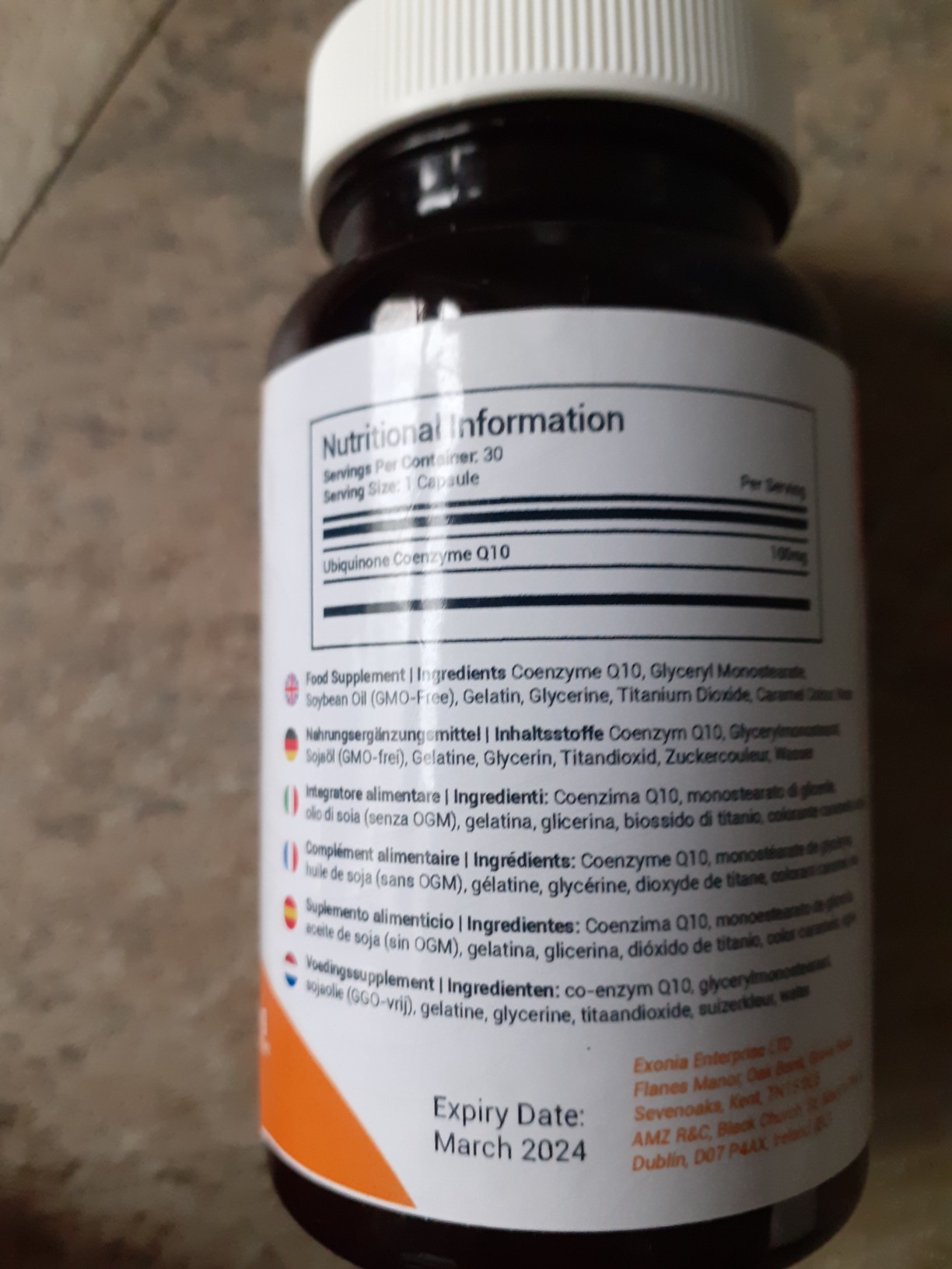 COQ10 Supplement | 100mg - 30 Softgels | Coenzyme Q10 Supplement to ...