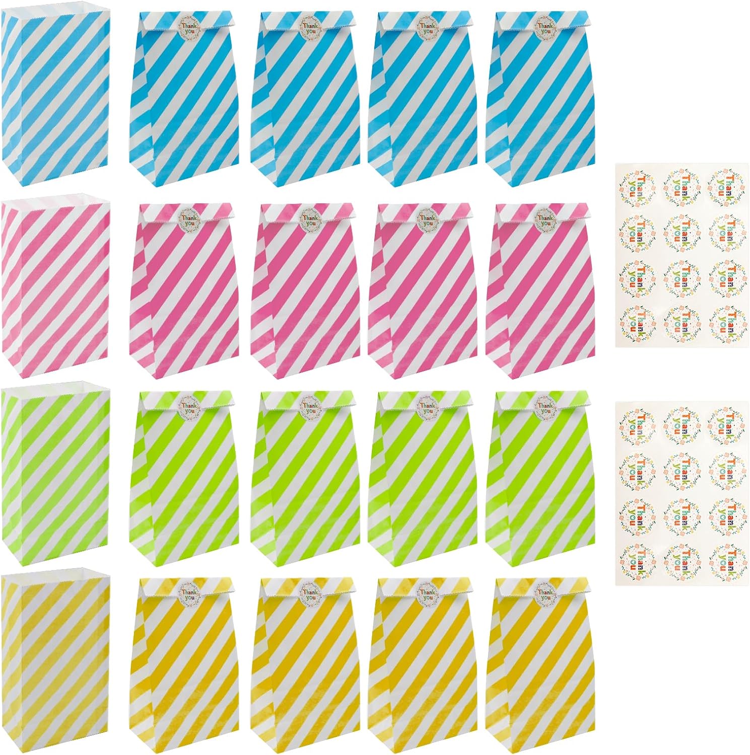Party Bag Kraft Paper Candy Bags,20 PCS Candy Gift bags,Polka Dot Goody ...