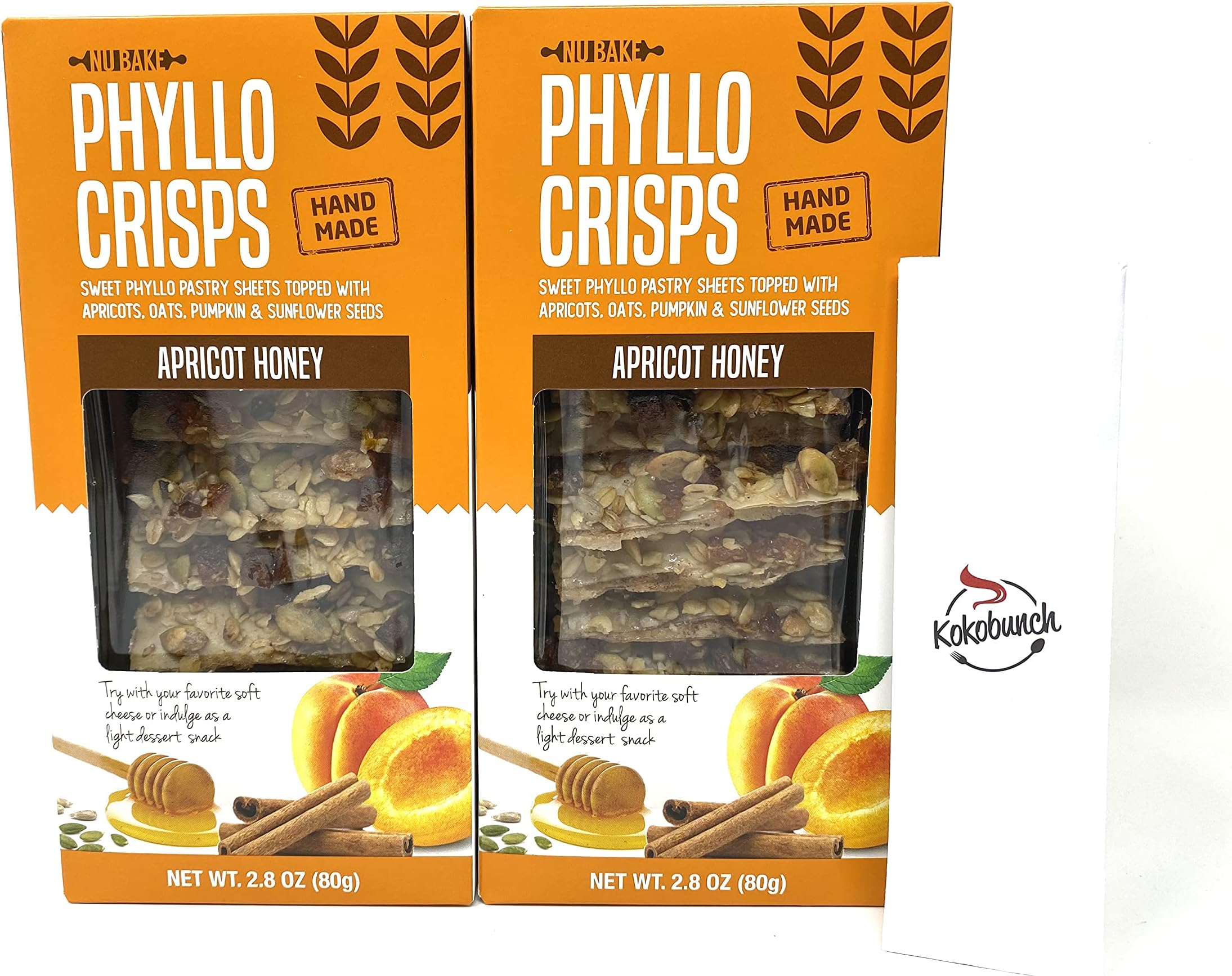 Amazon.com: Phyllo Crisps Pastry Dough Sheets Crisp Snack Variety ...