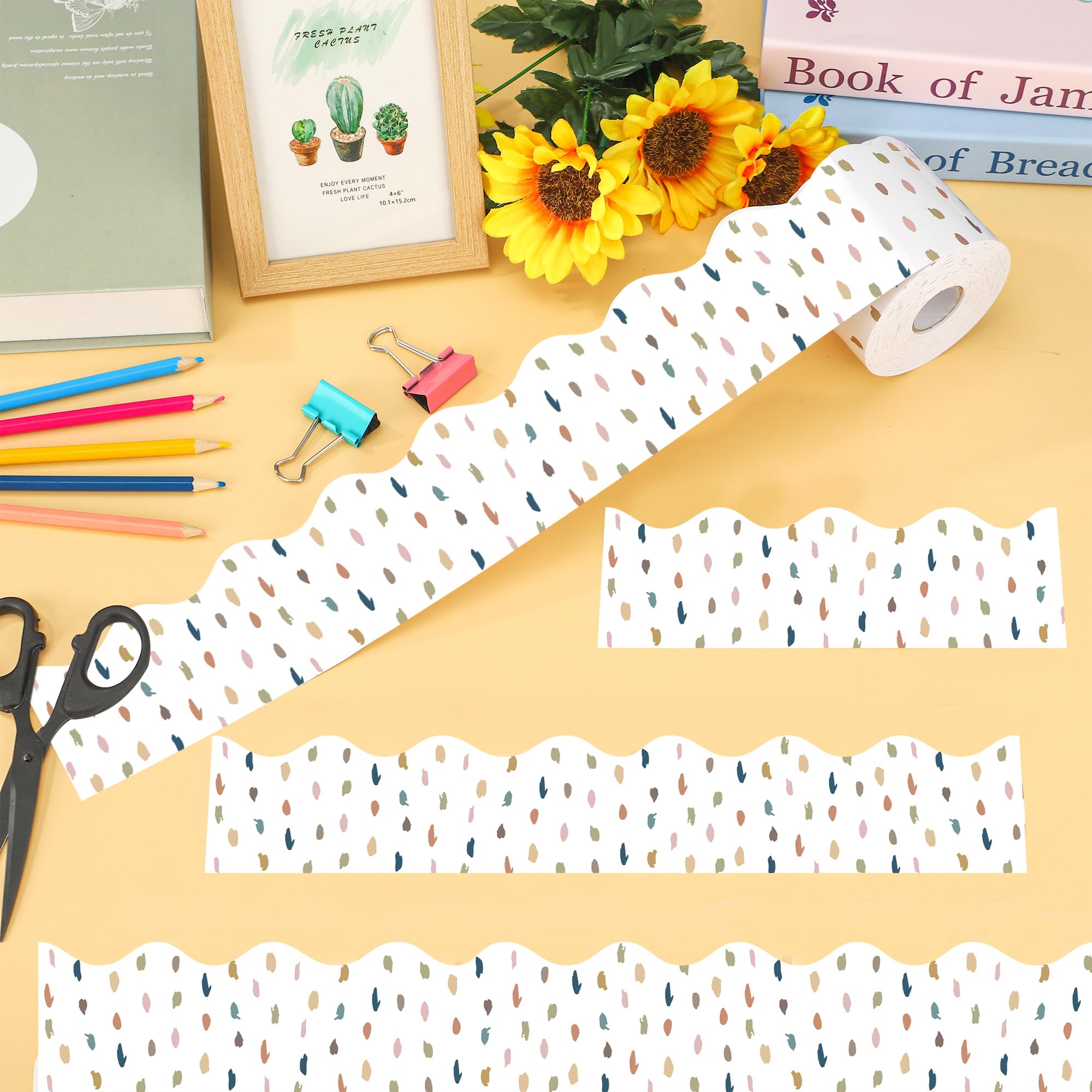 Sunshine Bulletin Board Border 80 Pack Rainbow Bulletin Board Border ...