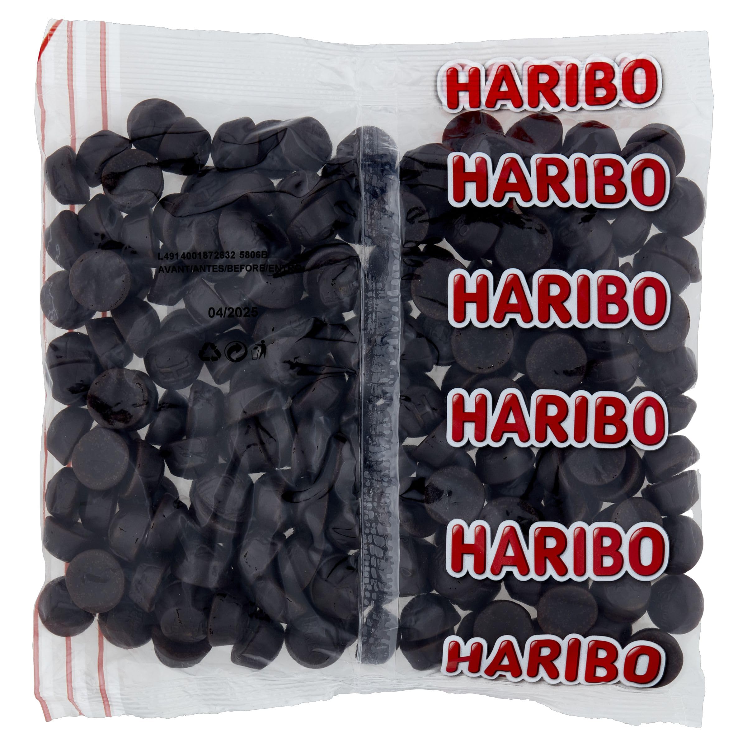 Haribo Soft Drops | Caramelle Gommose, Gusto Liquirizia, Ideali per ...