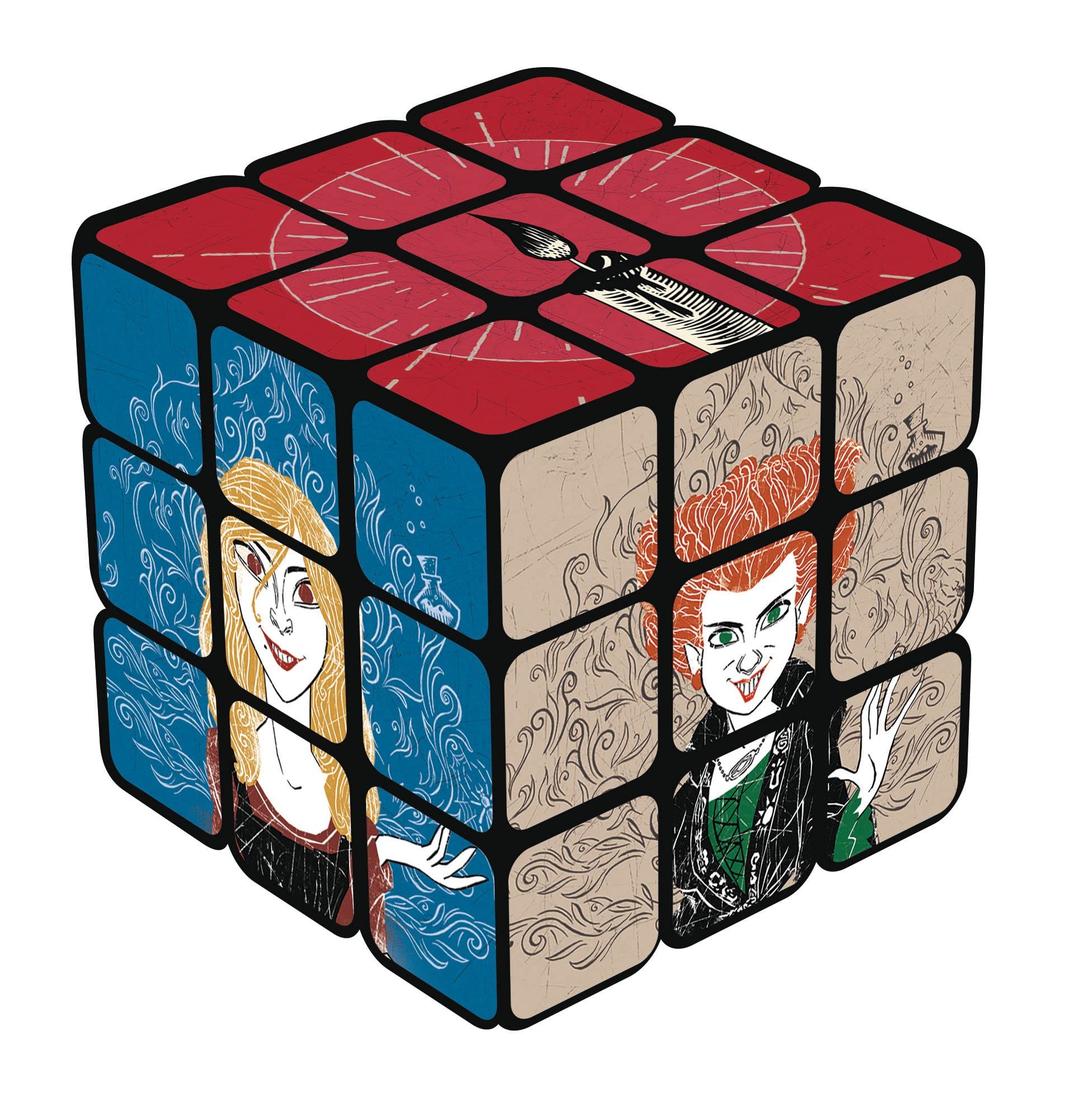 Disney Hocus Pocus Rubiks Cube Collectible Puzzle Cube Featuring ...