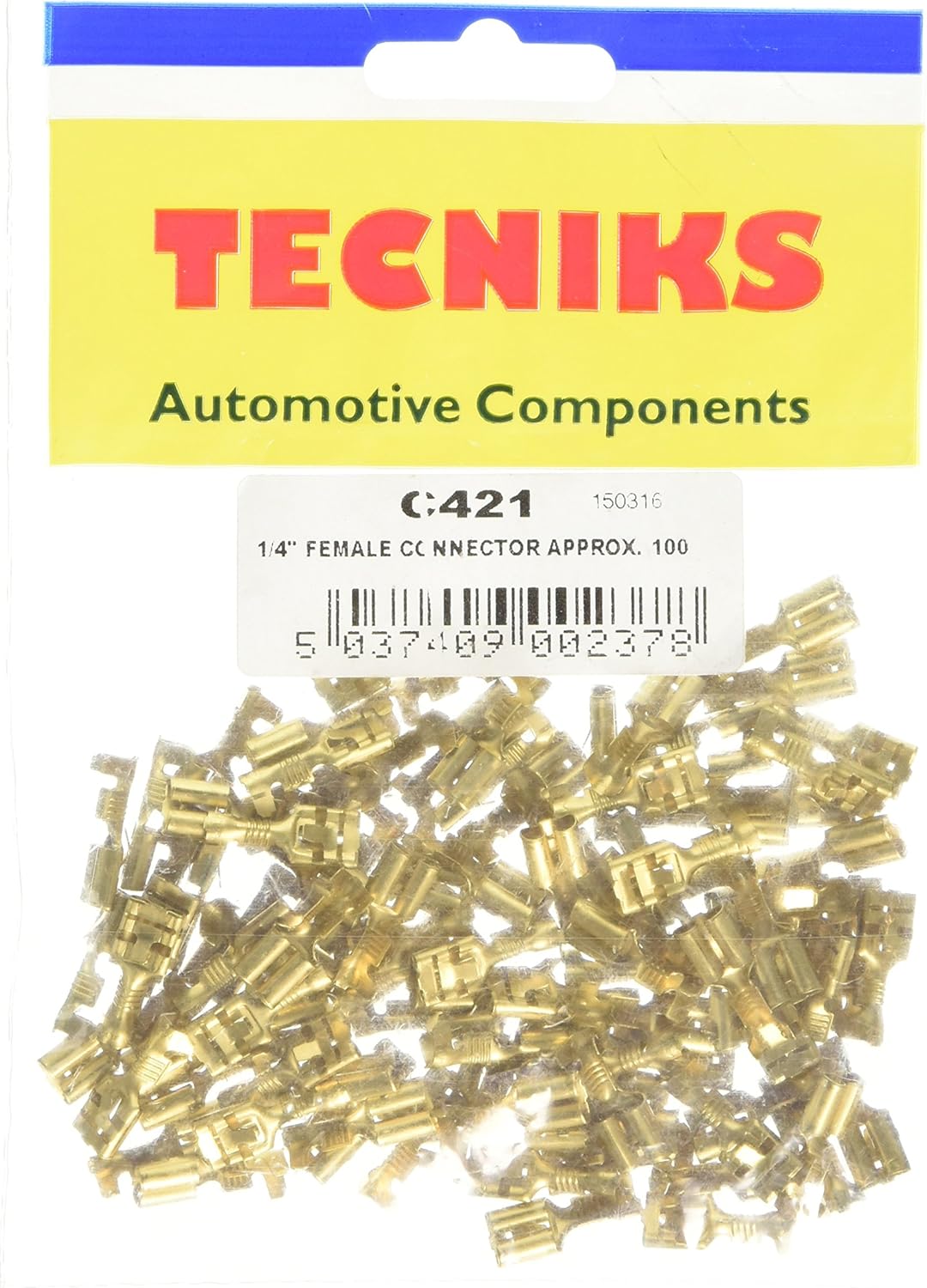 Tecniks C421 Lucar Crimping Connector : Amazon.co.uk: DIY & Tools