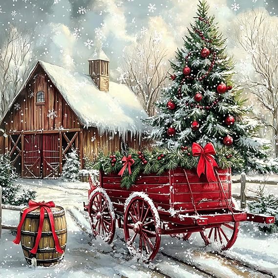 Miwixy Christmas Diamond Art Kits for Adults,Christmas Tree Diamond ...