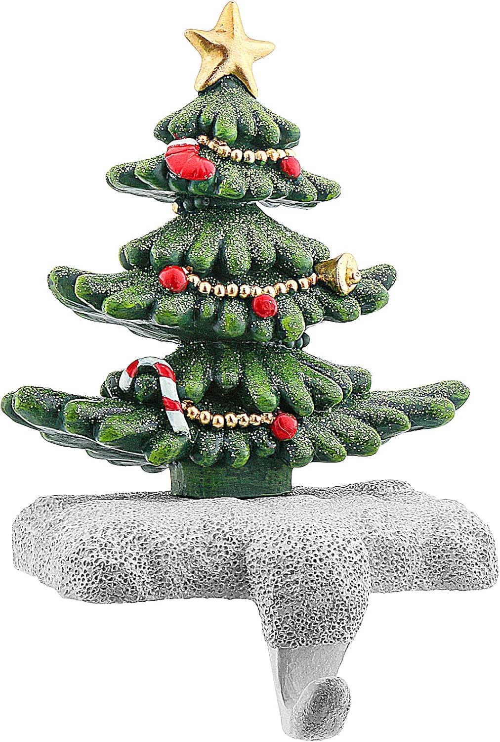 Amazon.com: ehuoyan Christmas Stocking Holder for Mantel Resin ...