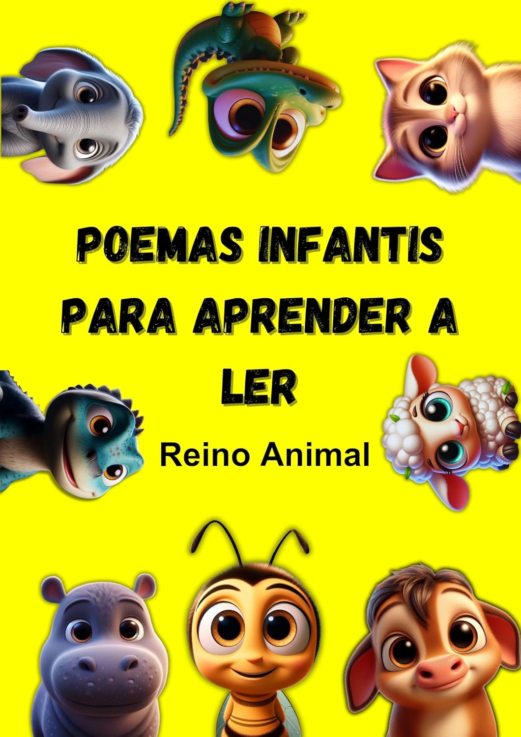 Poemas Infantis para Aprender a Ler: Reino Animal (Portuguese Edition ...