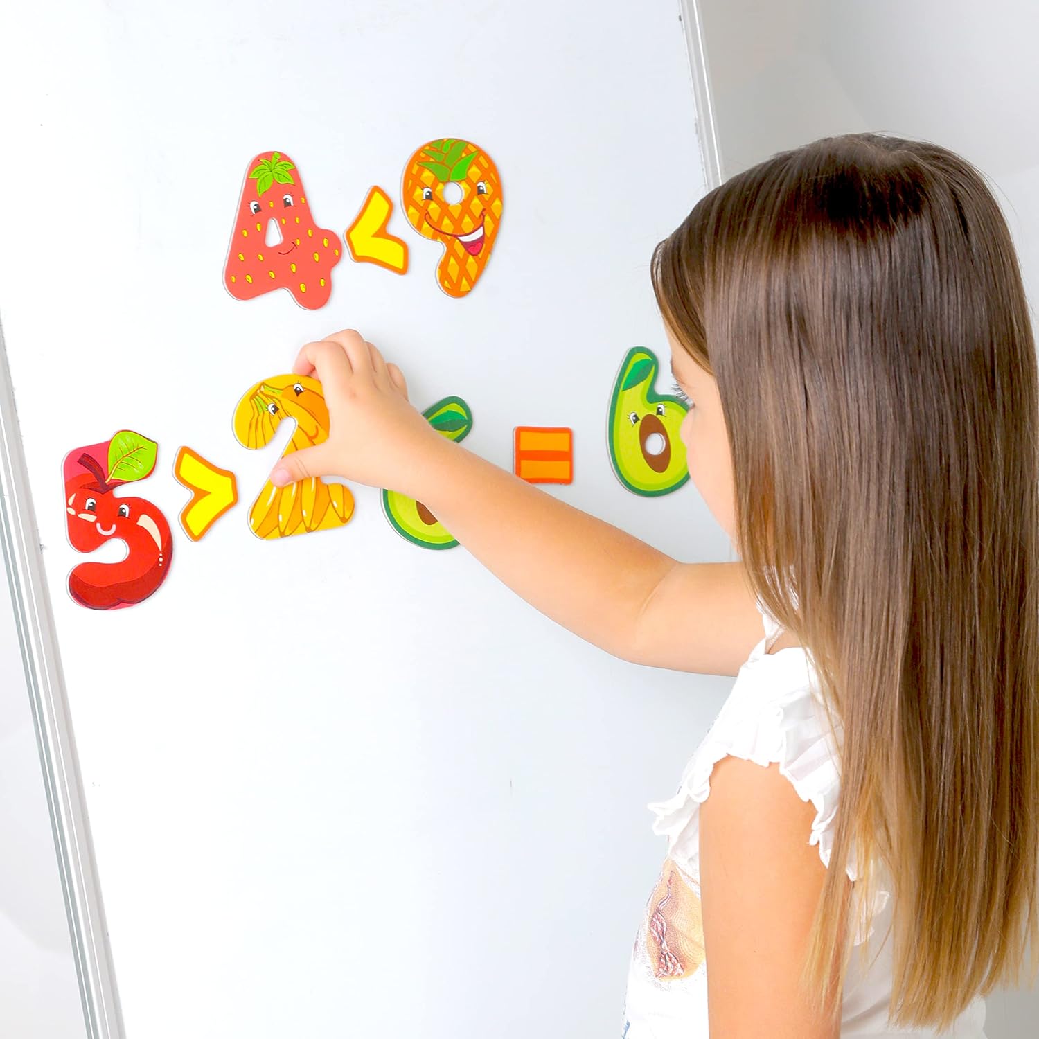 Magnetic Numbers for whiteboard – Fridge Magnets for Toddlers ...